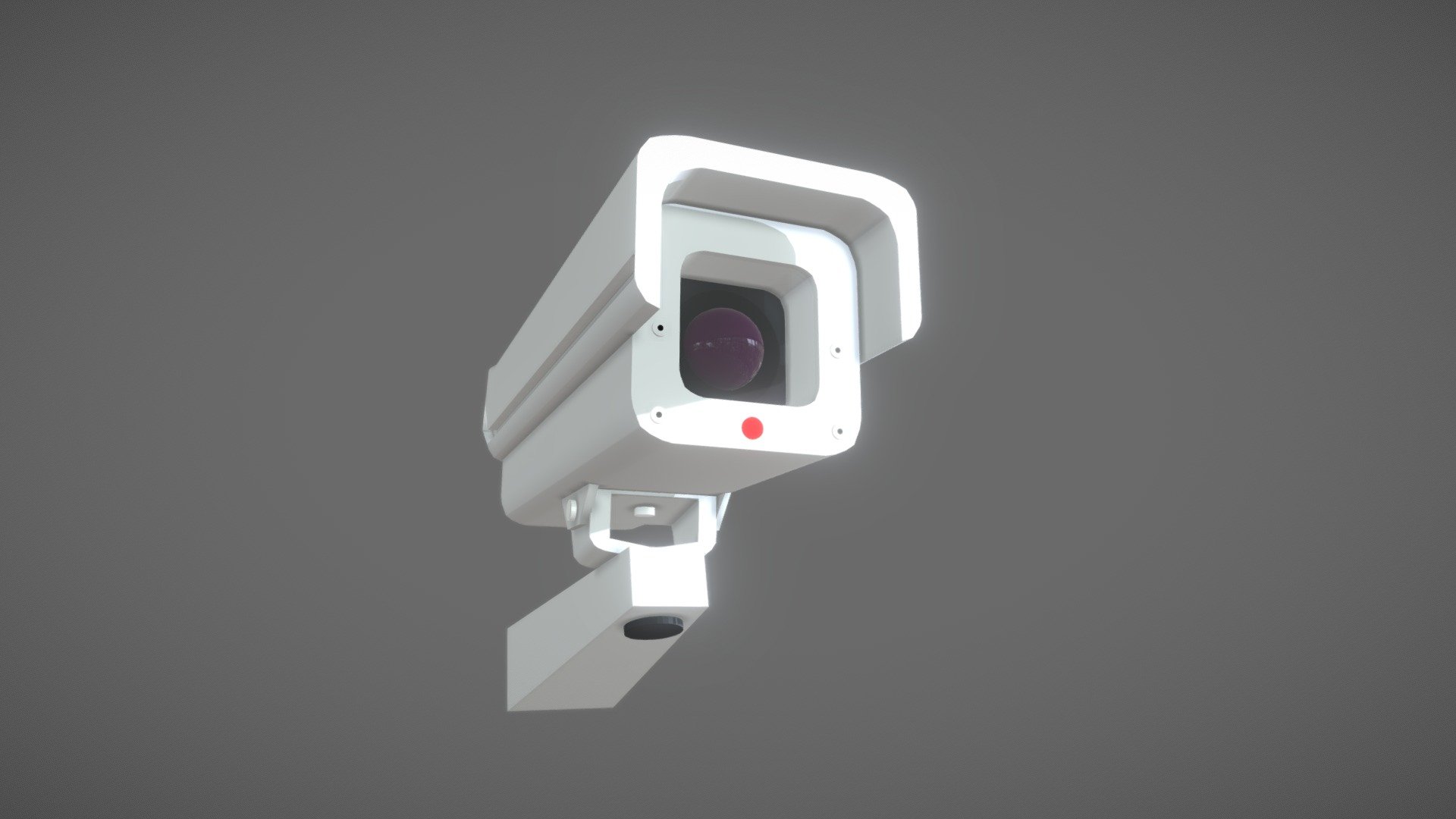 CCTV camera - 3D model by Emchiks [a6bf7ad] - Sketchfab
