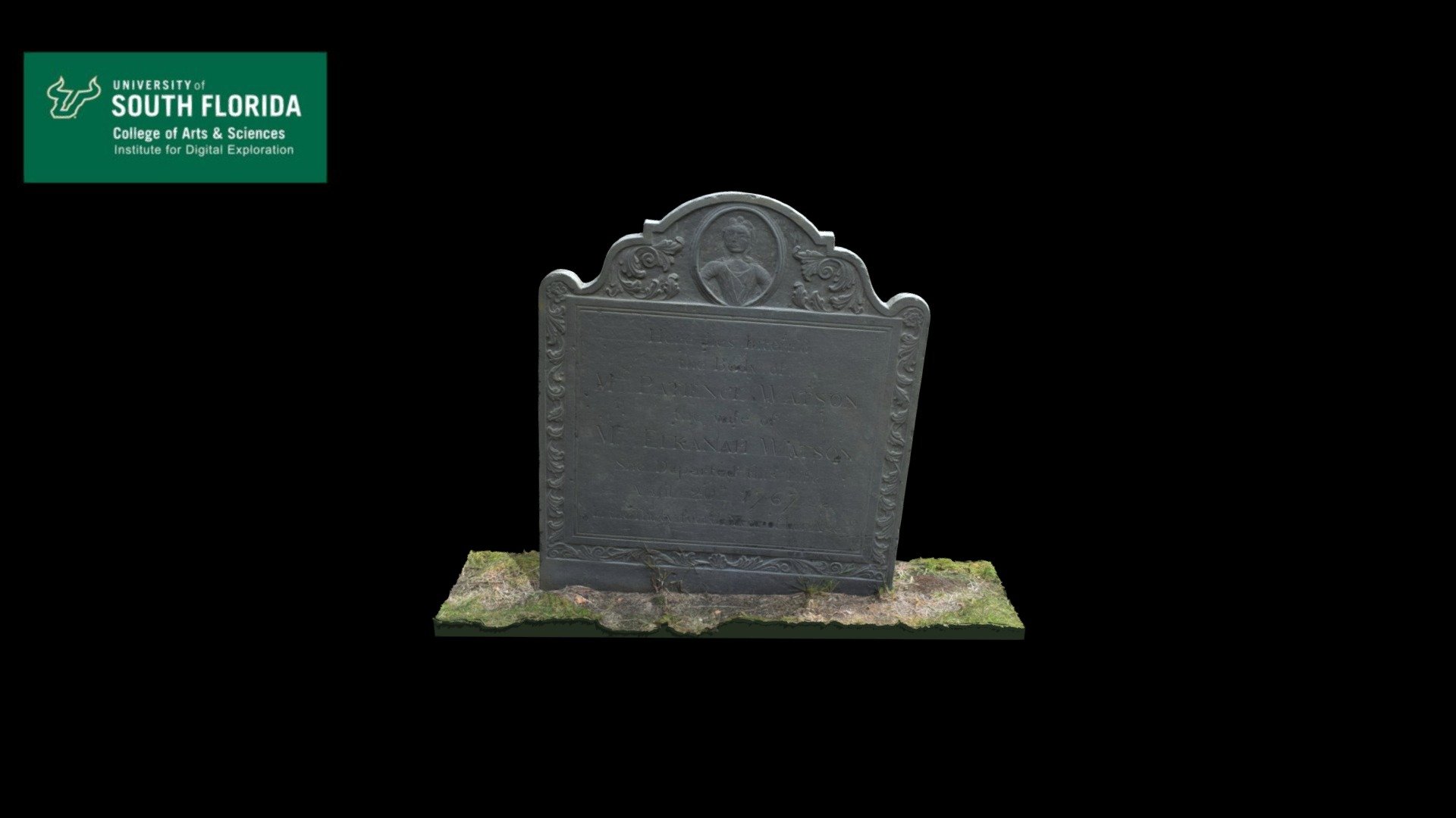 Tomb of Patience Watson - 3D model by USF Institute for Digital ...
