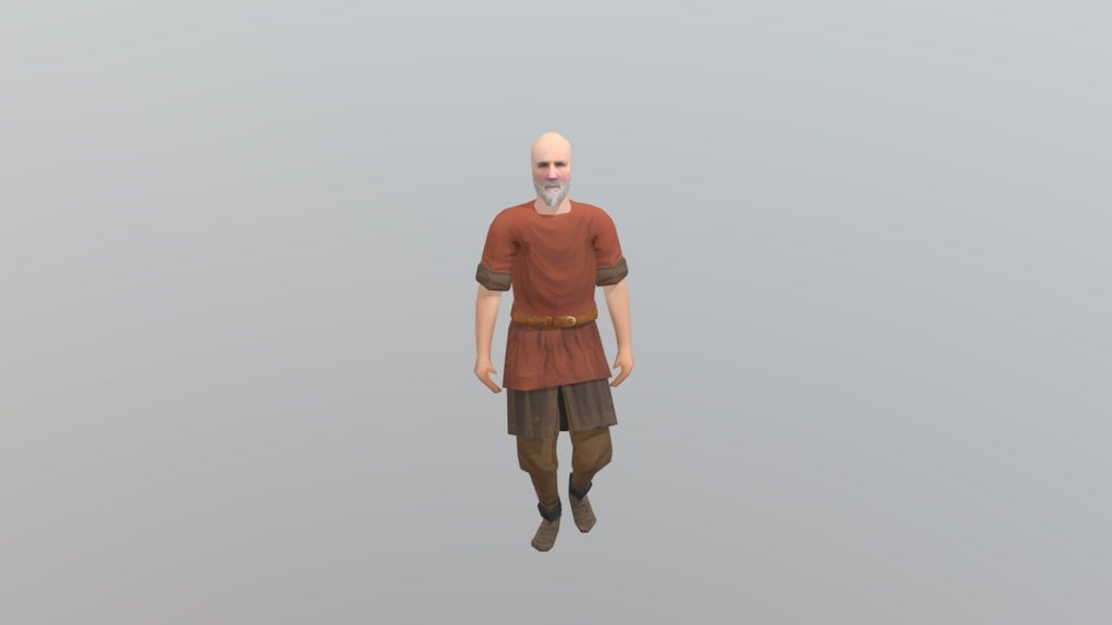 (Elder Peasant) - 3D model by brutalindus [a6c3d37] - Sketchfab