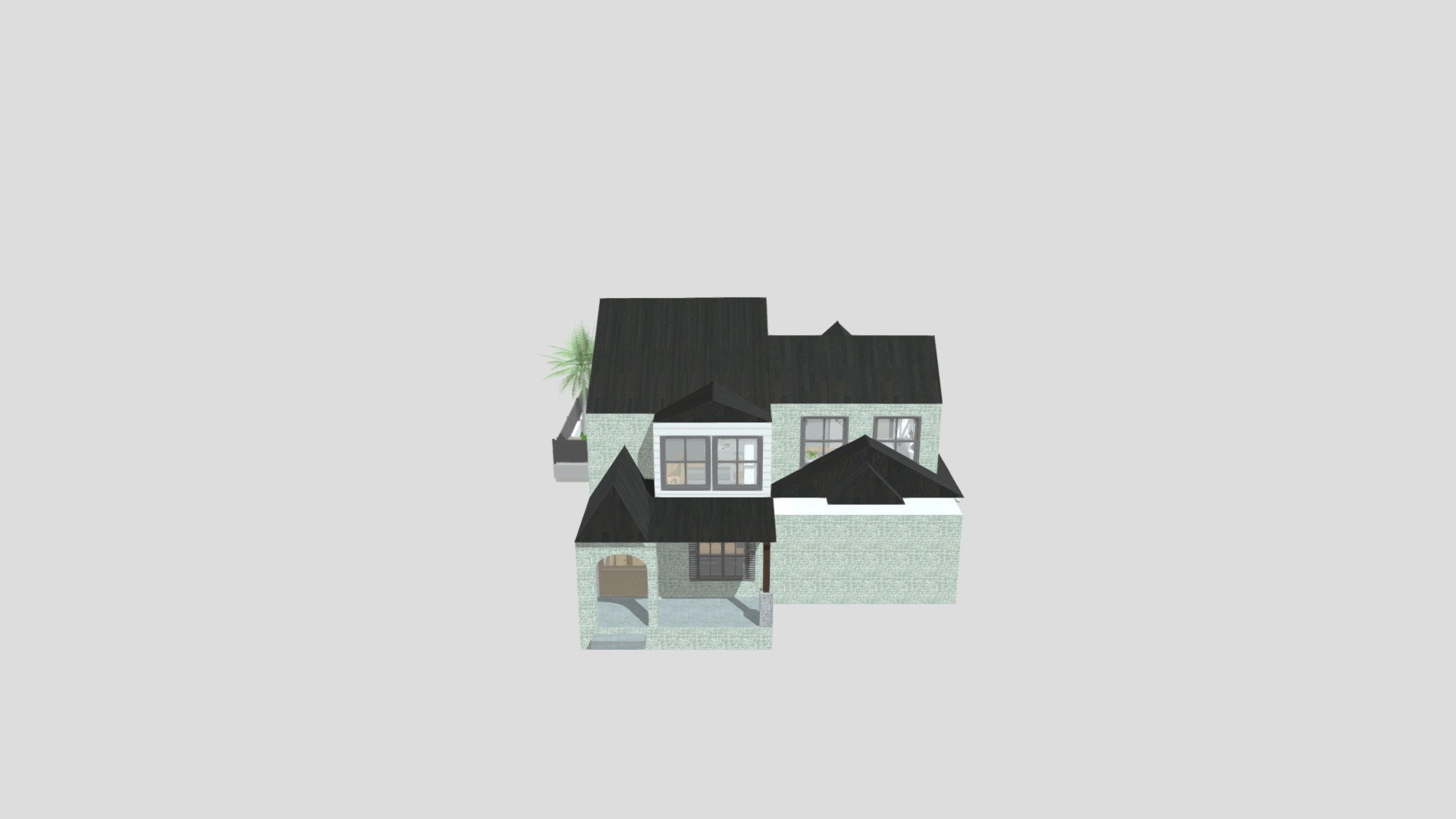 Empty house - Download Free 3D model by Home Design 3D (@homedesign3d ...