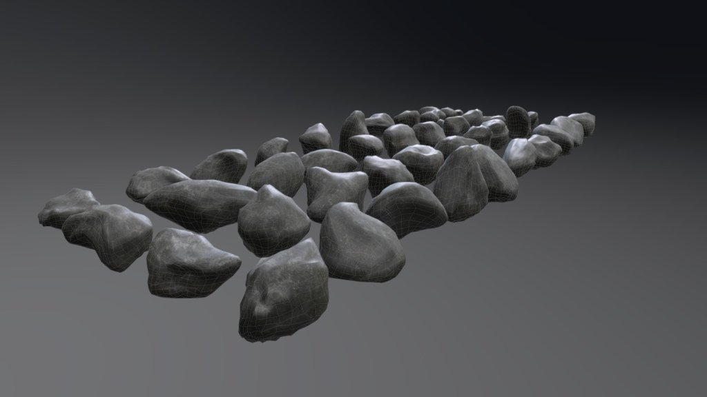 40 Rocks - Download Free 3D model by Uncle_Kemal [a6c5ab5] - Sketchfab