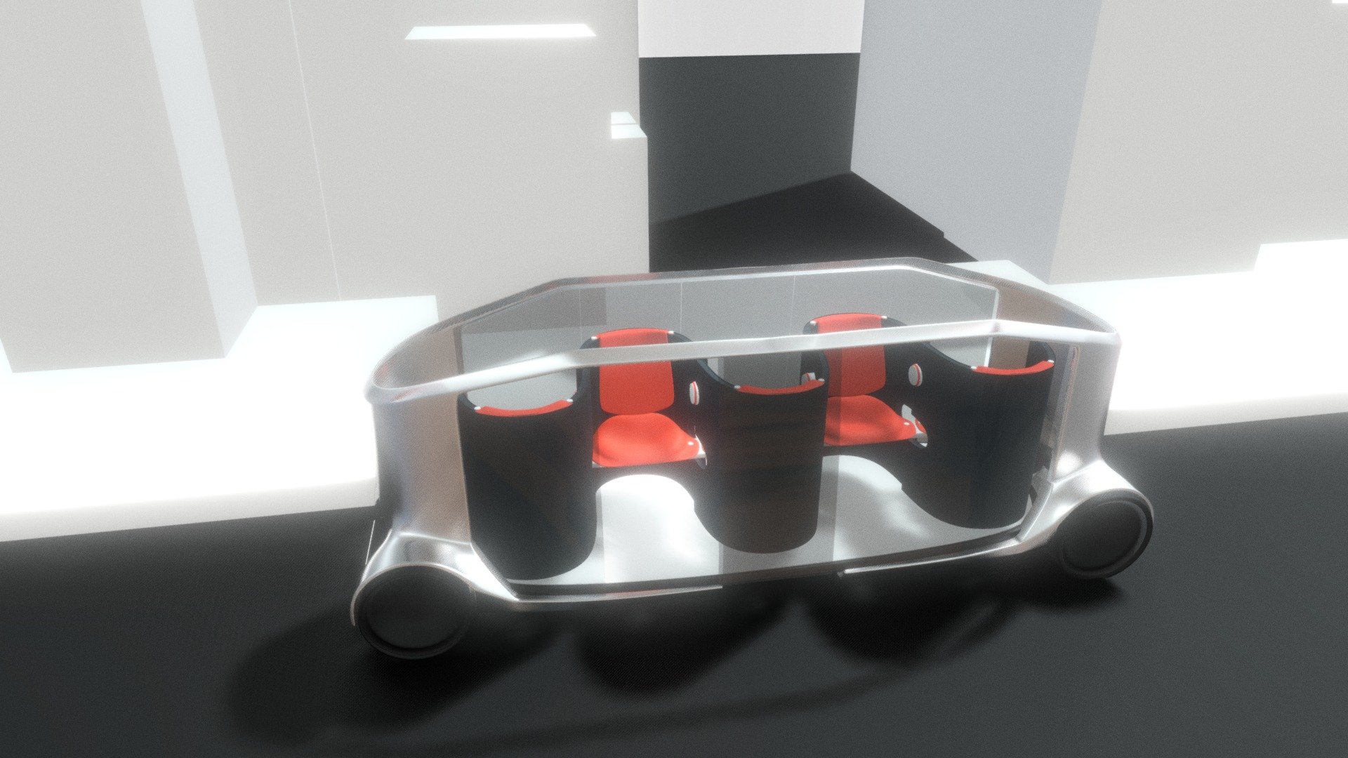 Cruise 5 Narrow Track Shared Vehicle Concept - 3D model by dliu2 ...