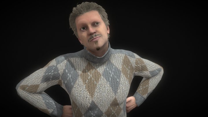 Facial-rig 3D models - Sketchfab