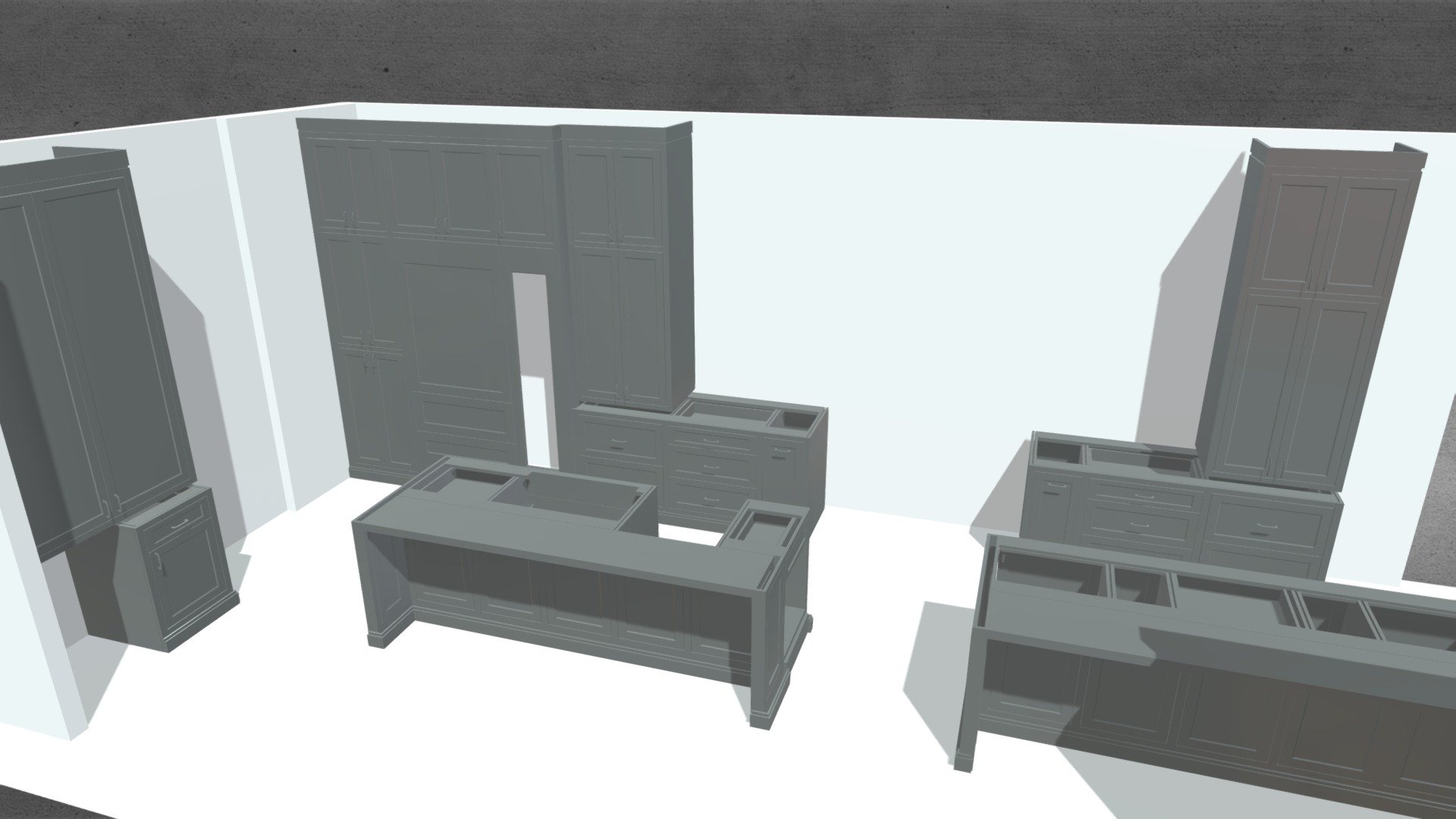 Kitchen 1 - 3D model by Drager_Dp [a6c70d1] - Sketchfab