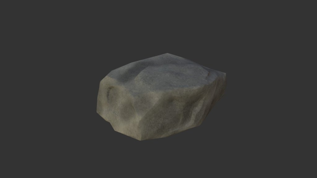 Basic Rock 3/5 - 3D model by D L Rius (@giantboyrobot) [a6c80bc ...