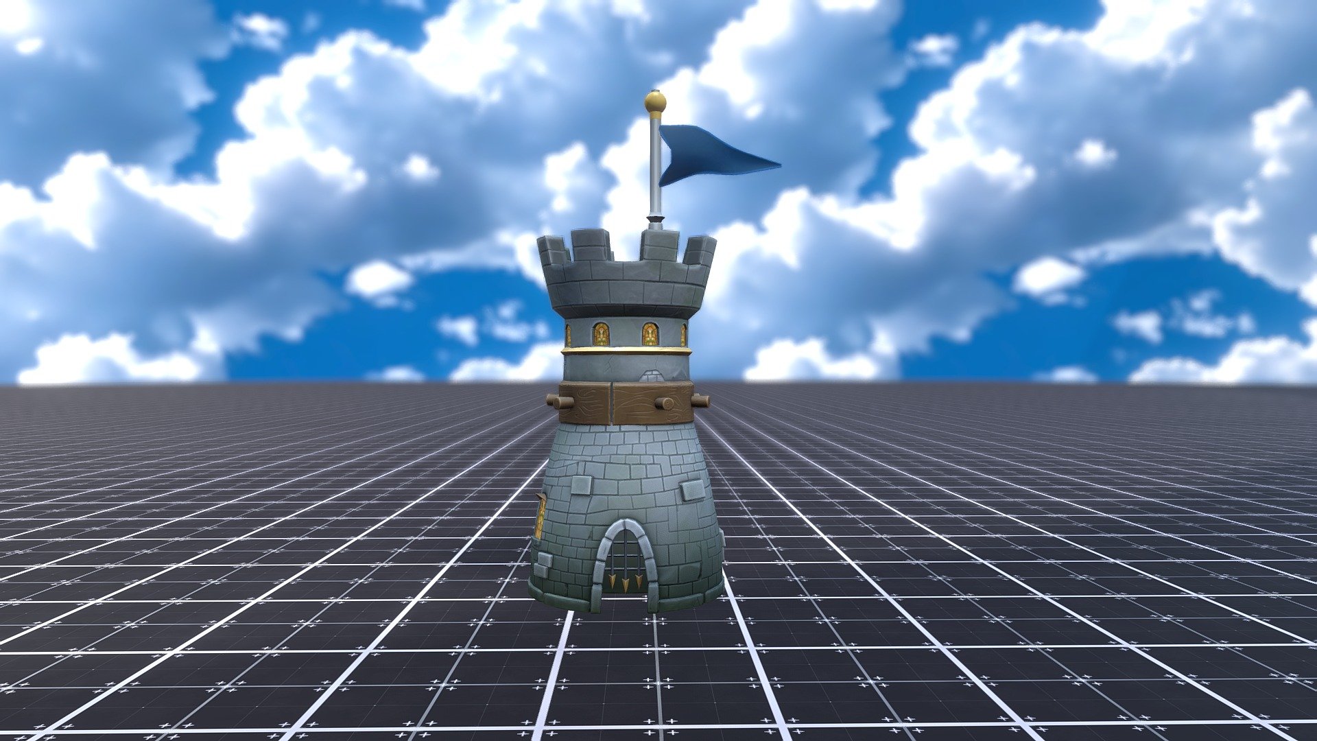 Tower - 3D model by Orus_Inantis [a6c8b16] - Sketchfab