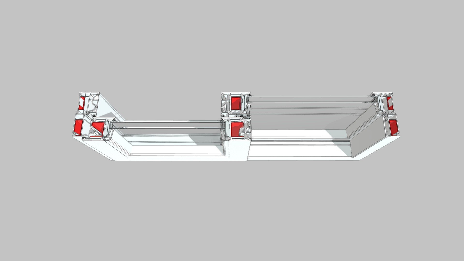 LEGEND SLIDE MONORRIEL_CORTE C - 3D model by Deceuninck Latam ...