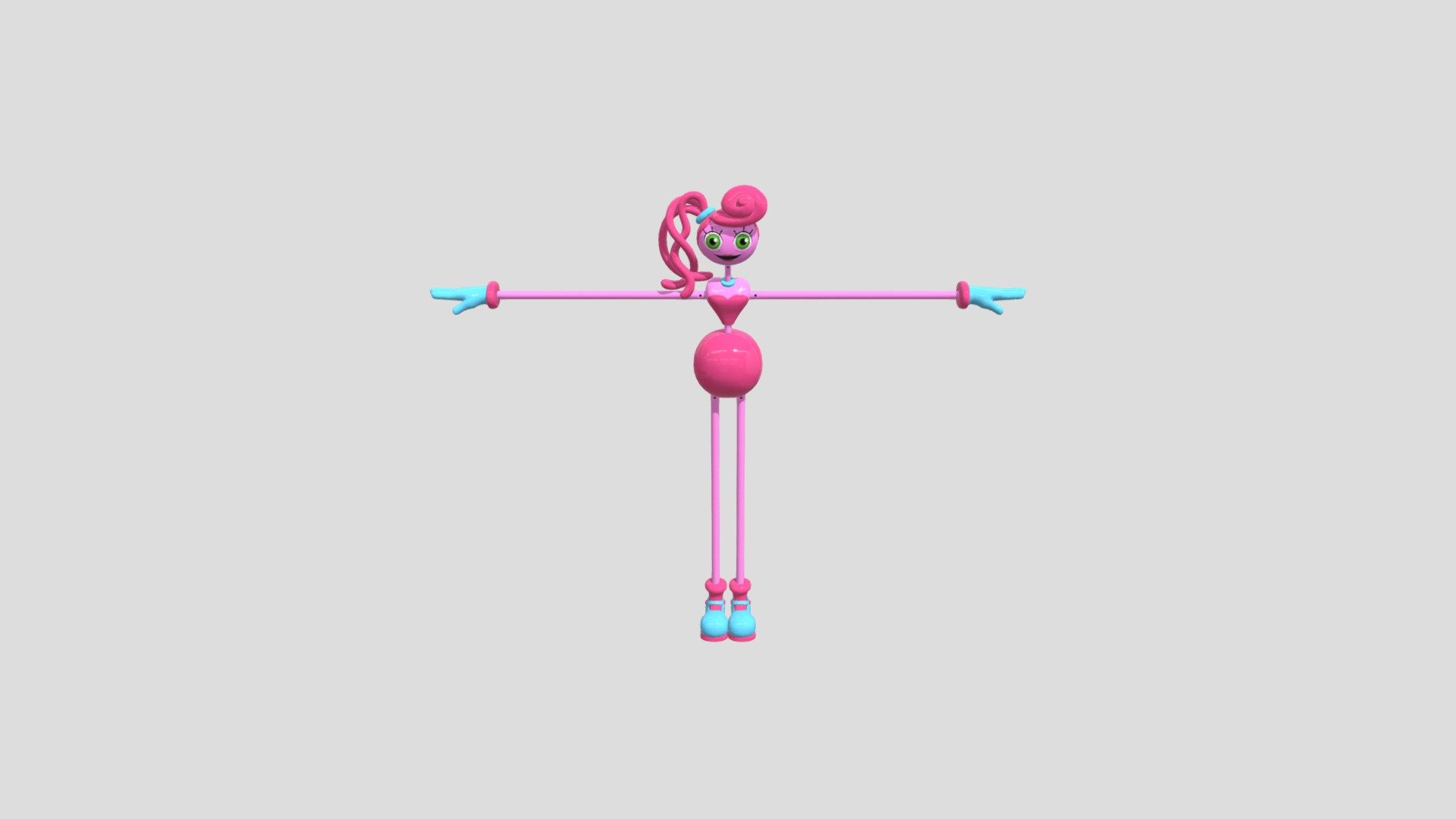 Poppy Playtime | Renovated Mommy - Art Version - Download Free 3D model ...