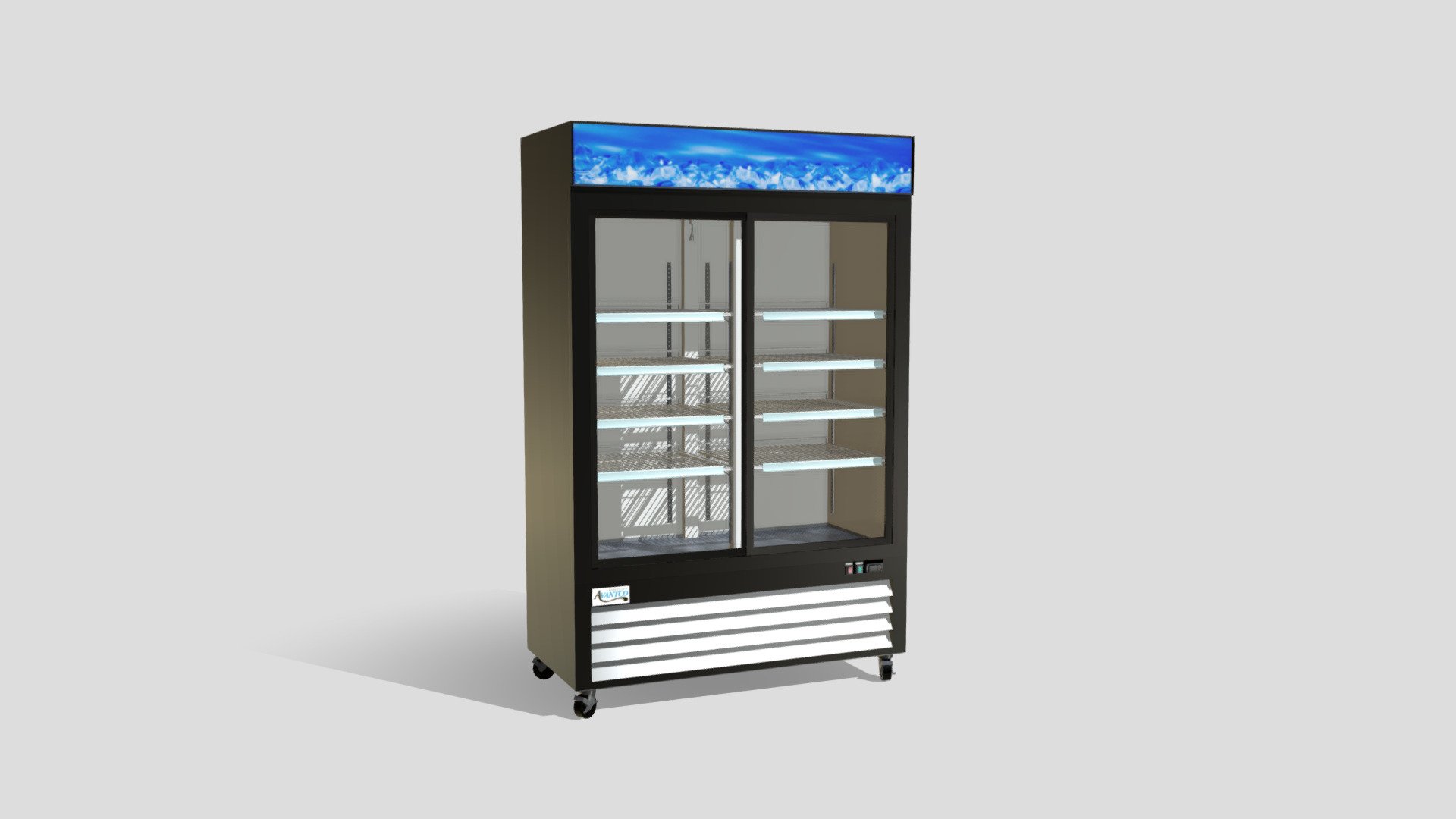 Merchandiser Refrigerator - Download Free 3D model by Sapwood Studio ...