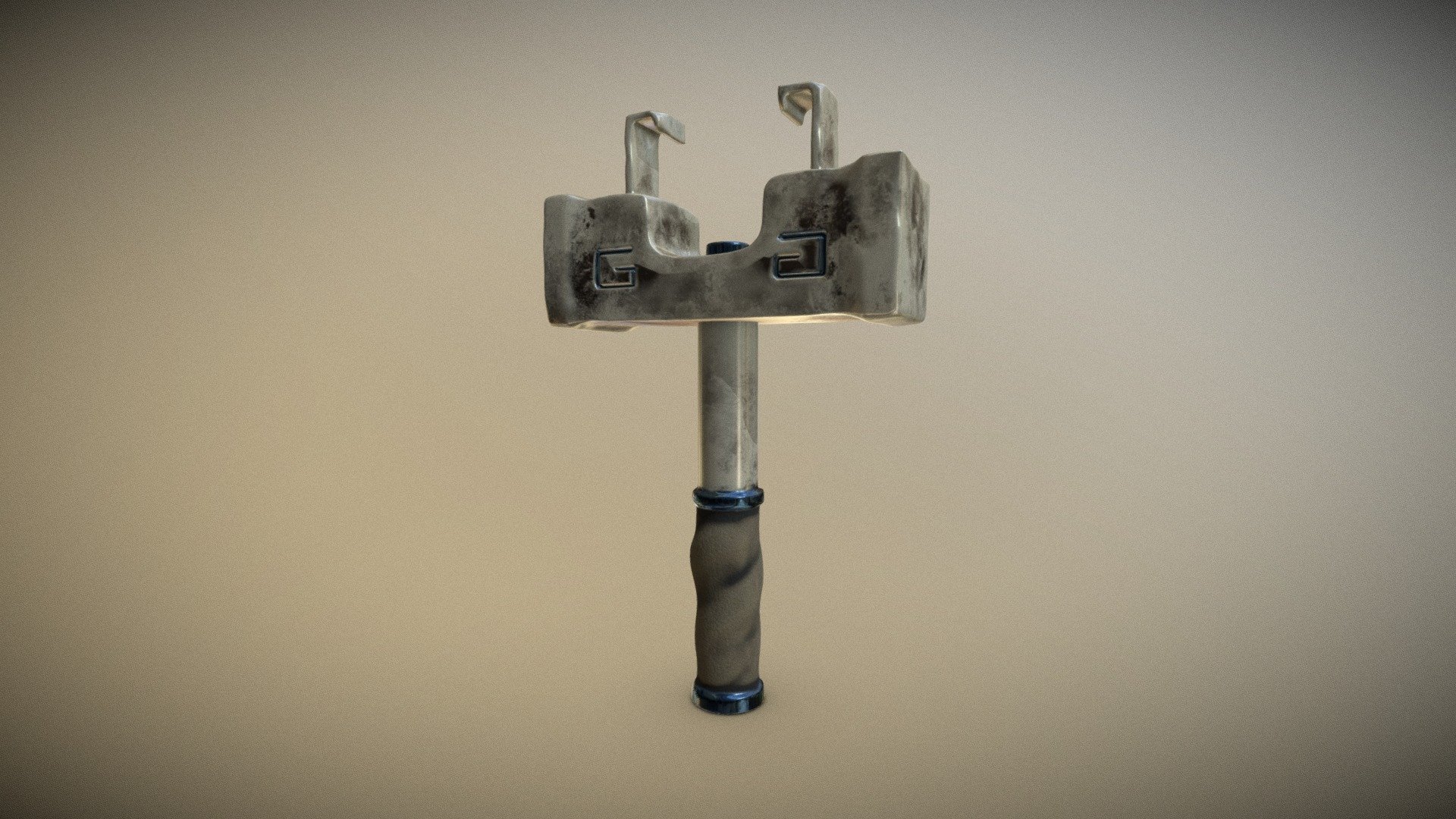 Gobball Hammer - 3D model by kabraum [a6cc978] - Sketchfab