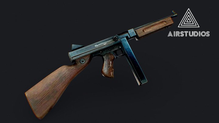 World-war-2-gun 3D models - Sketchfab