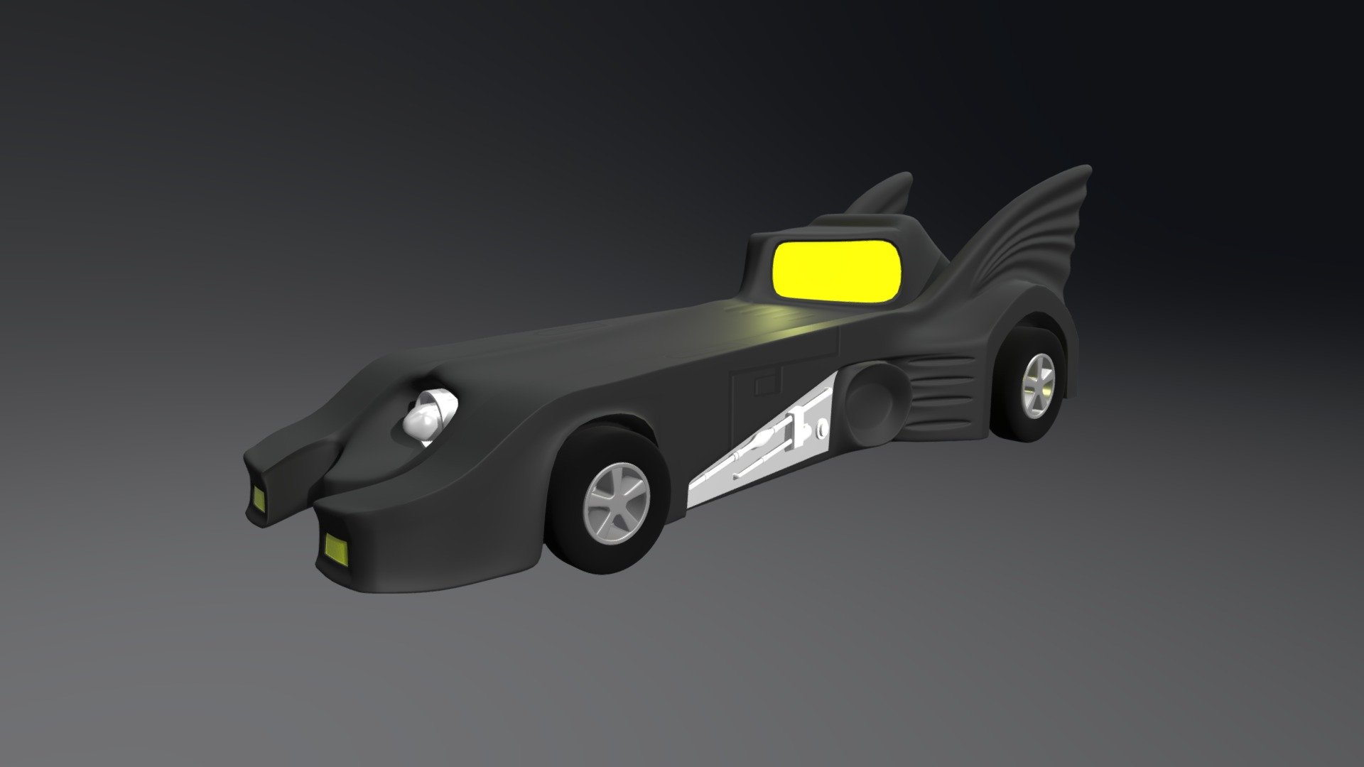 Batmobile - 3D model by RoMaroto [a6cf253] - Sketchfab