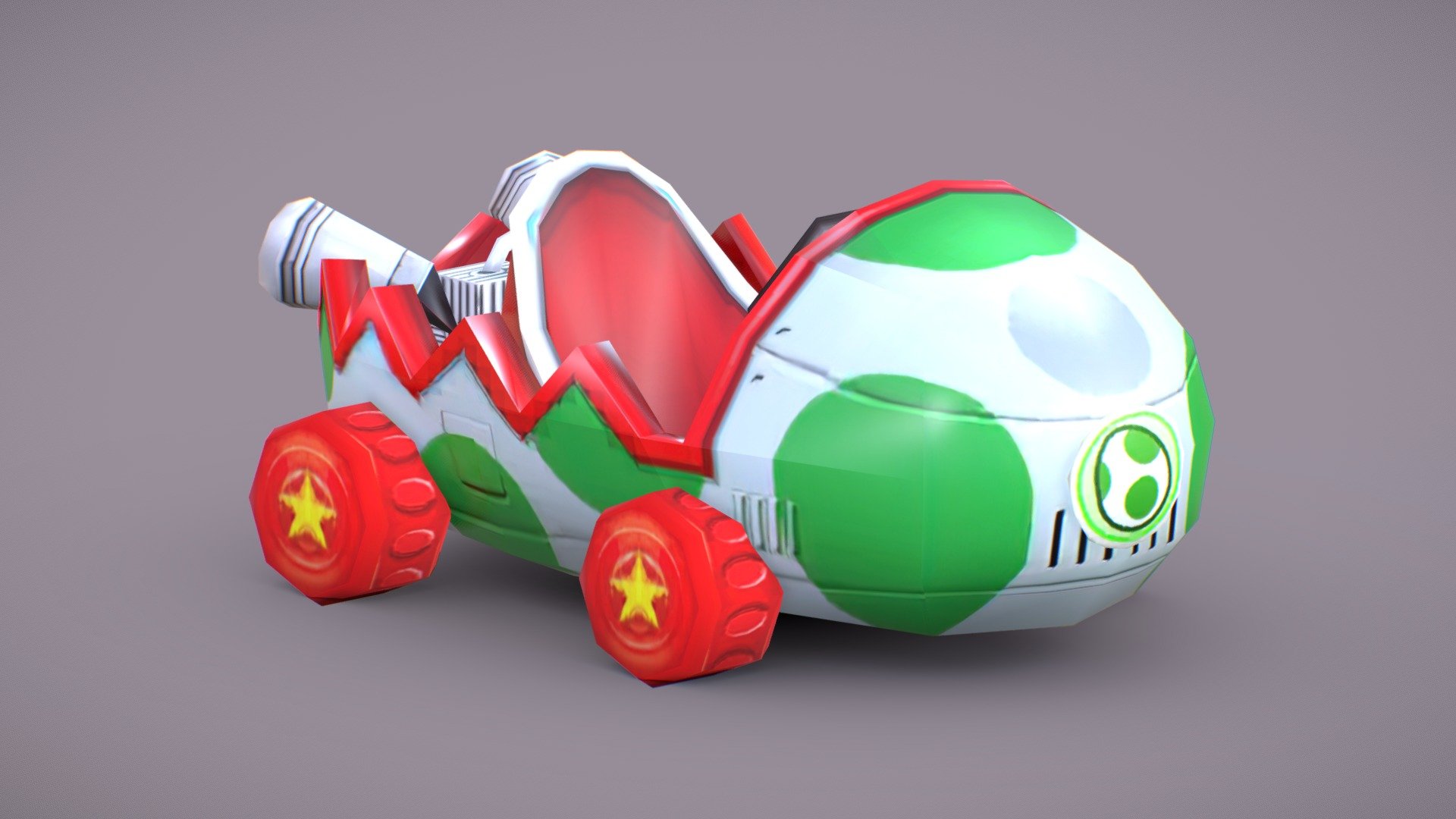 Yoshi Kart - Mario Kart Arcade GP 2 - Buy Royalty Free 3D model by ...