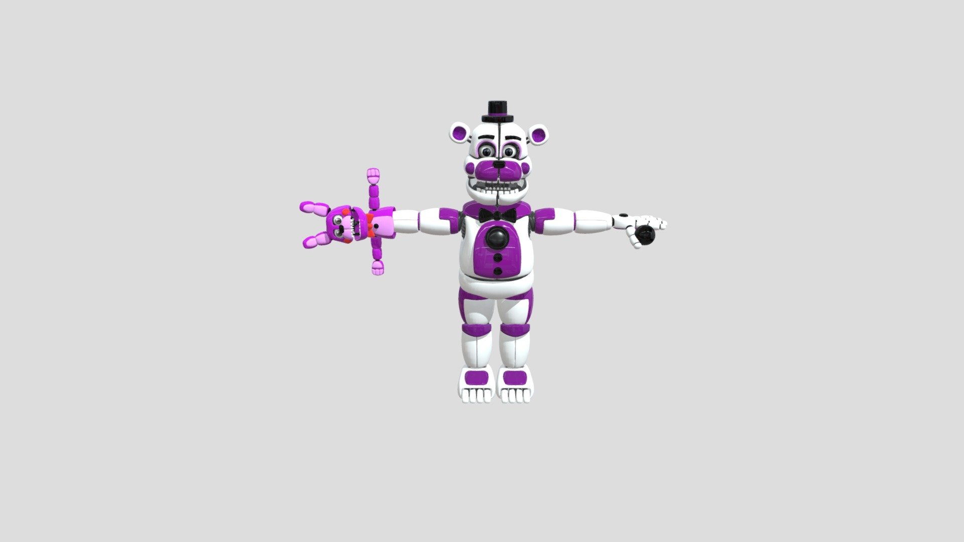Funtime freddy - Download Free 3D model by puploora (@jamie.t.wise ...