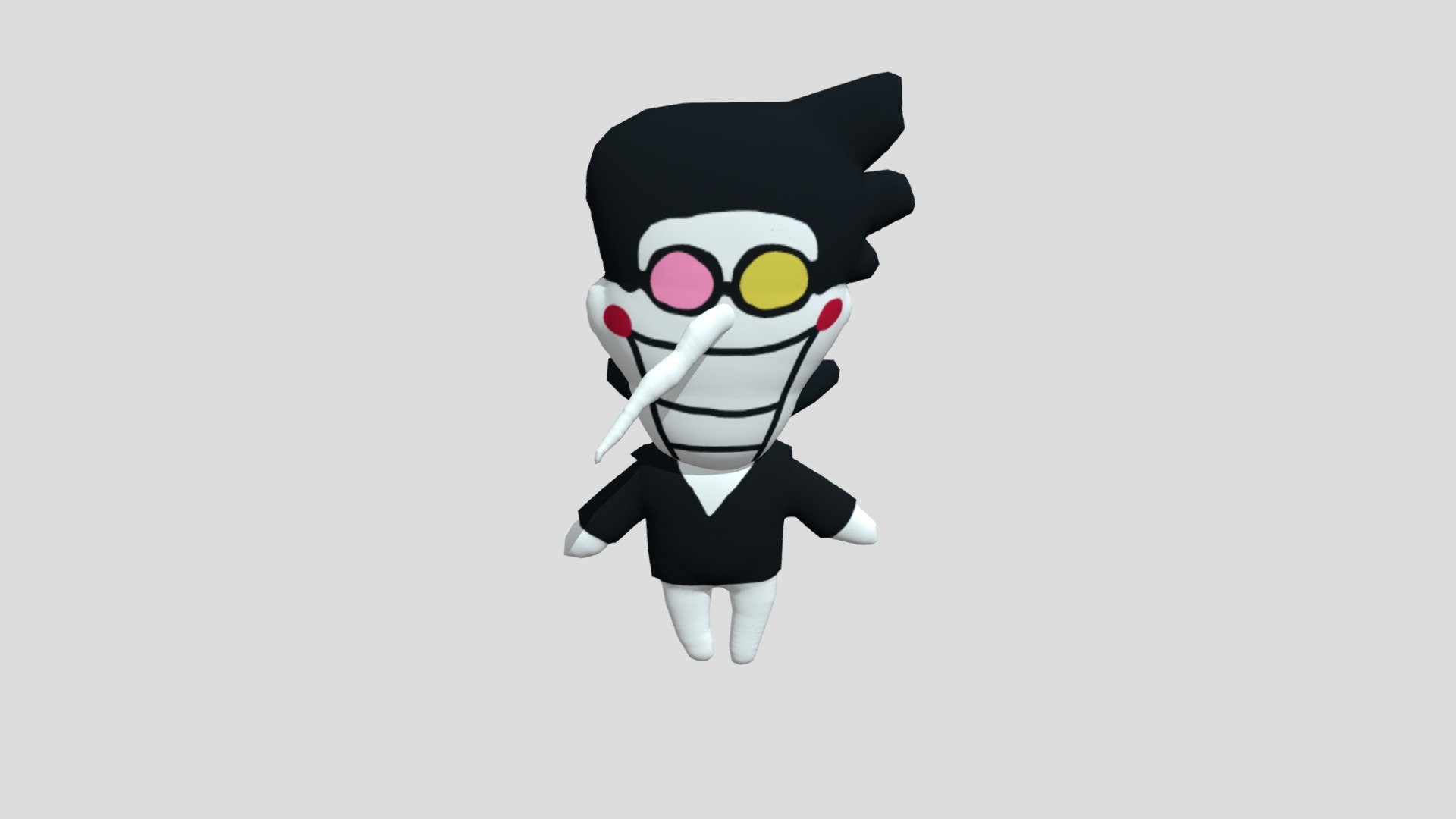 Plush Spamton - Download Free 3D model by BlackVQ37 [a6d2f20] - Sketchfab