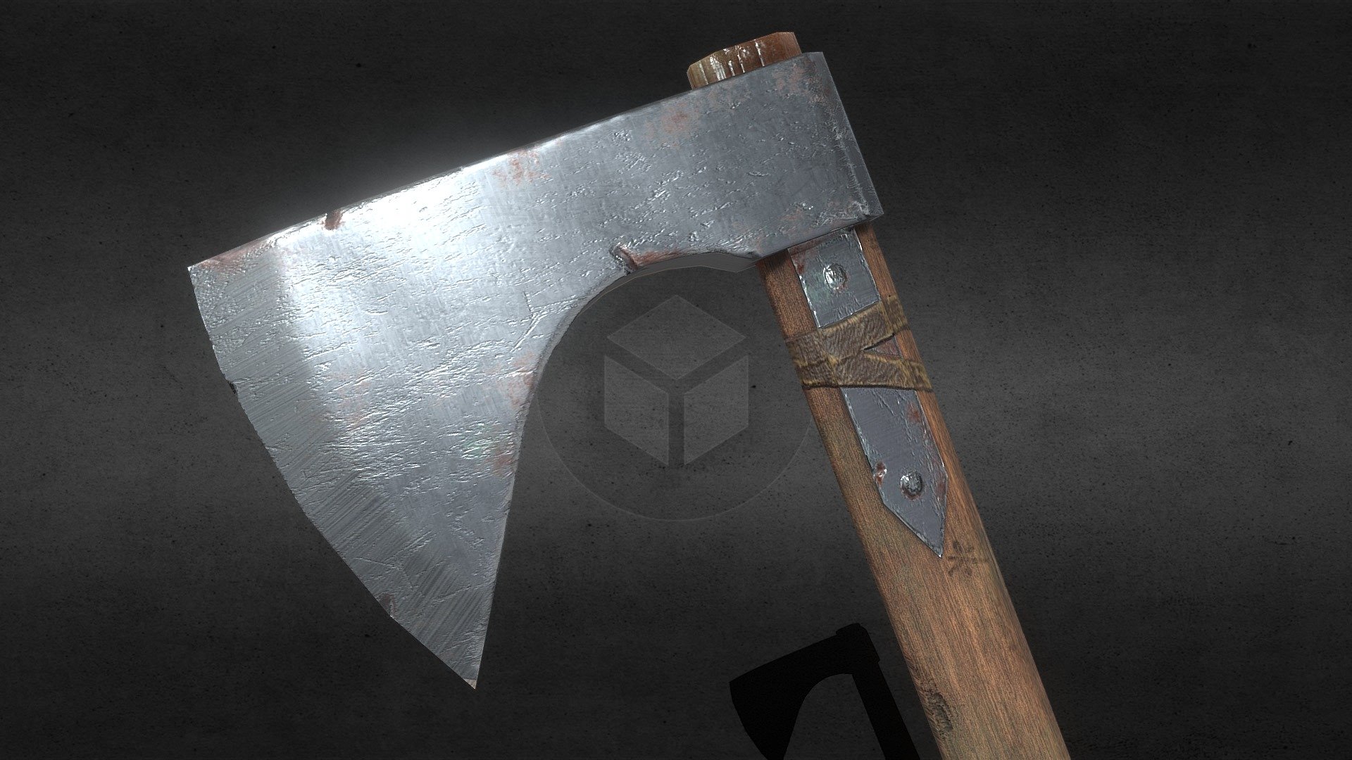 Battle Axe - Download Free 3D model by Vlasov Daniil (@dan741vlasov ...