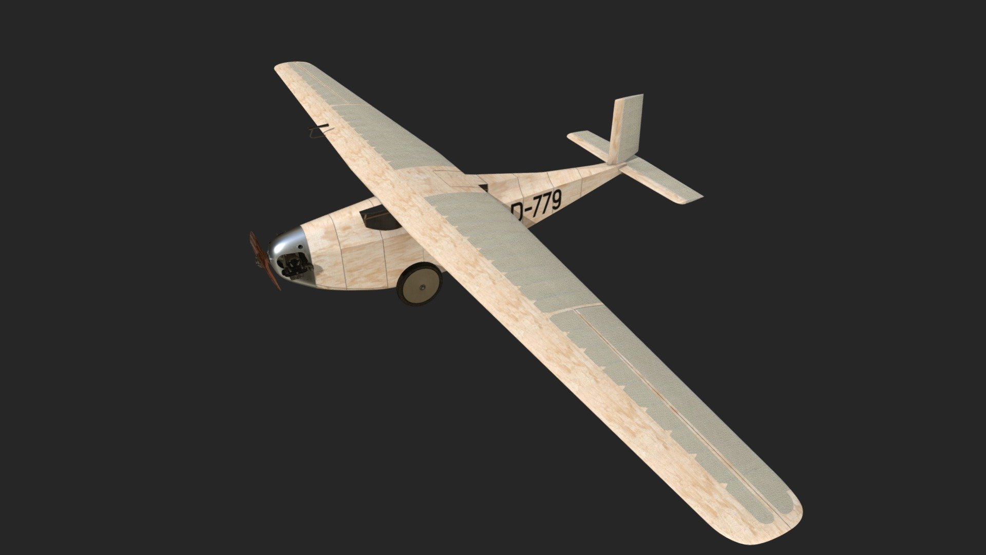 Messerschmitt M-17 - Buy Royalty Free 3D model by micapaconi [a6d7268 ...