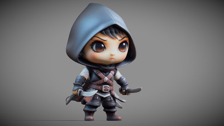 Ninja 3D models - Sketchfab