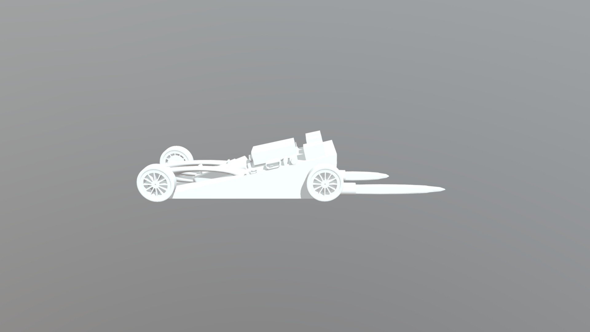 Motorized Drag Racer Toy Car (actually Works) - 3D model by ChR1s ...