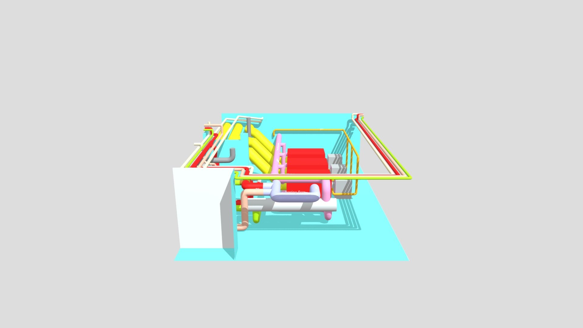 boiler room - 3D model by y.r. [a6d8434] - Sketchfab