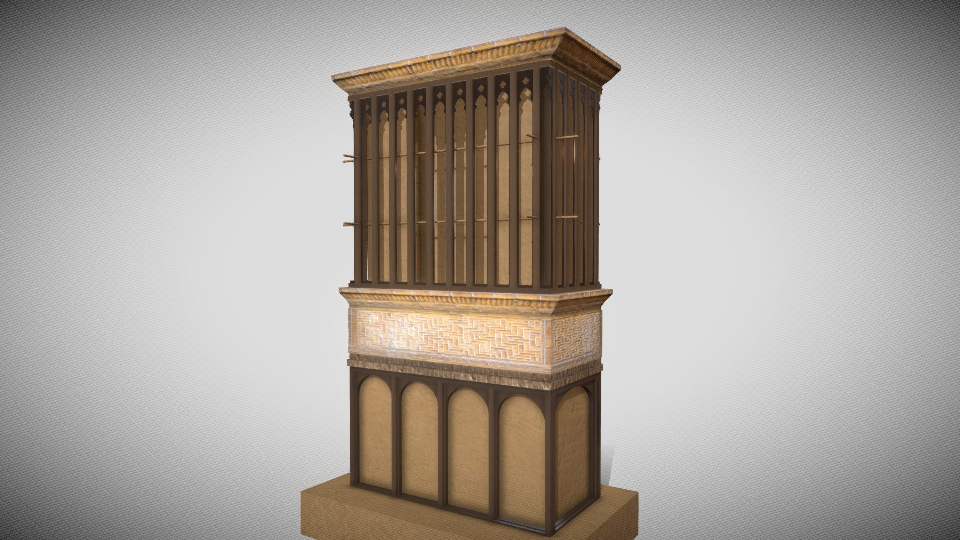 Windcatcher Windcatcher Tower - Buy Royalty Free 3D model by Pedram ...