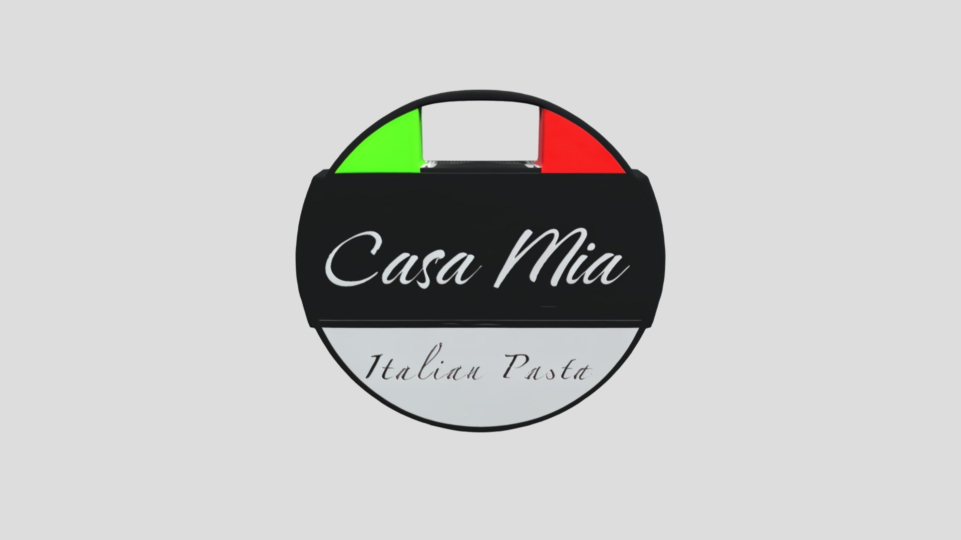 Pasta restaurant logo - 3D model by prince.emman18 [a6dc4f0] - Sketchfab