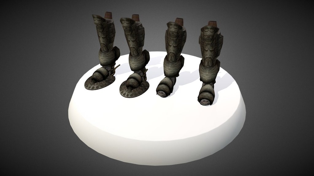 Silt Strider Armor Boots [RR Version] - 3D model by Siberian Crab ...