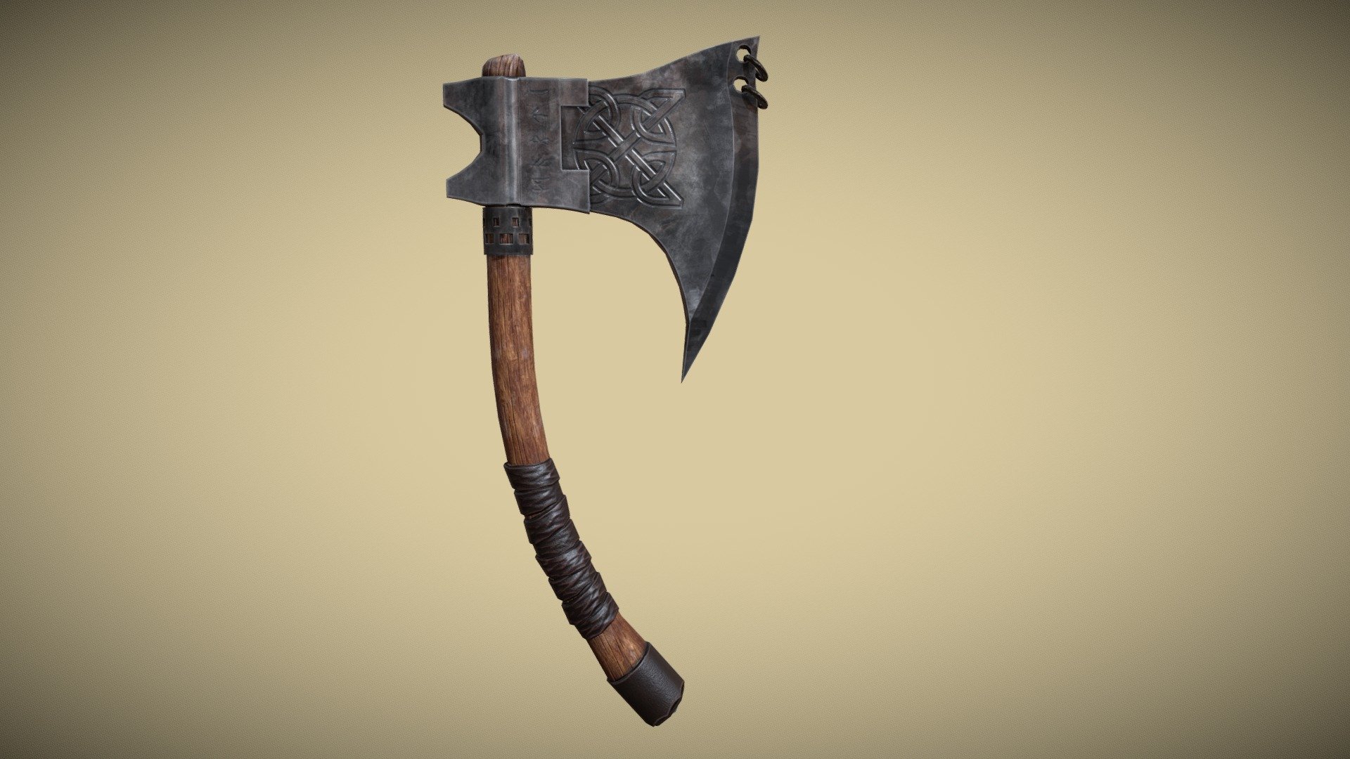 Realistic Viking Axe - Download Free 3D model by Fronter - Sama ...