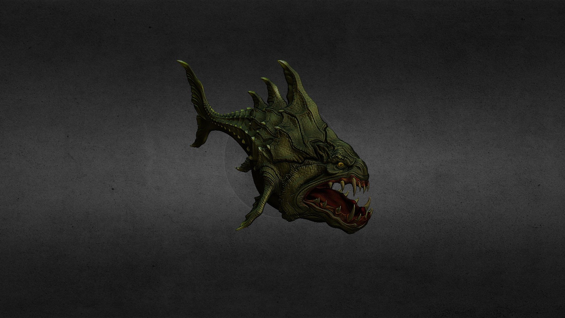 Fish Stranger - 3D model by mgrsa [a6dee9d] - Sketchfab