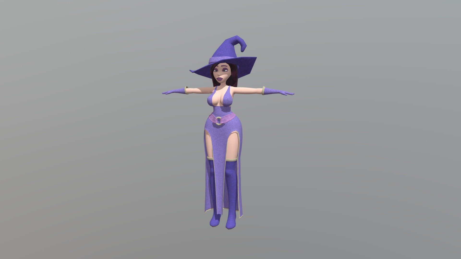 35_Beatrix_Witch - Download Free 3D model by mgruosso [a6df76f] - Sketchfab
