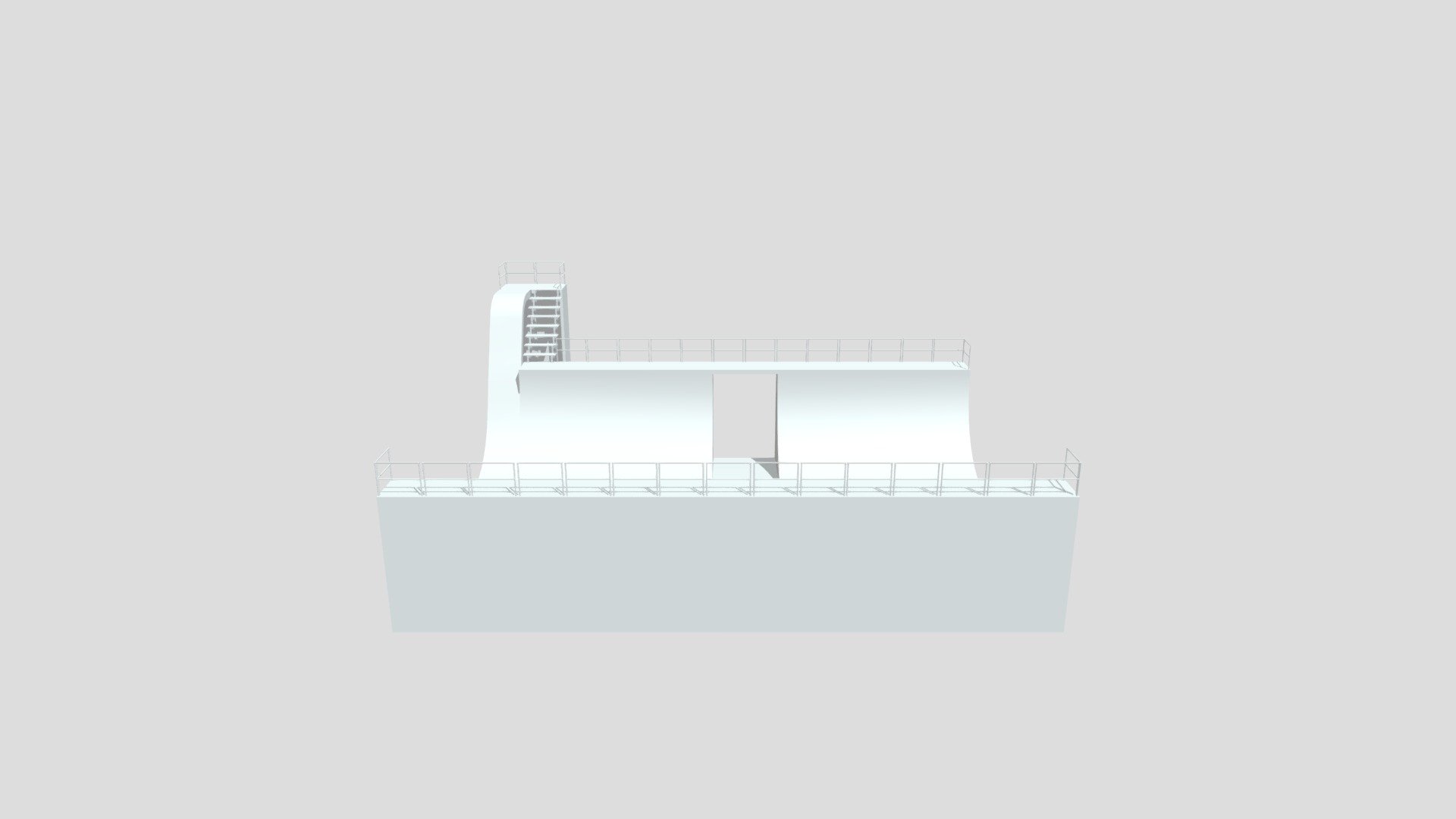 Assignment 3 Tony Hawk Ramp Victoria Gillis - Download Free 3D model by ...