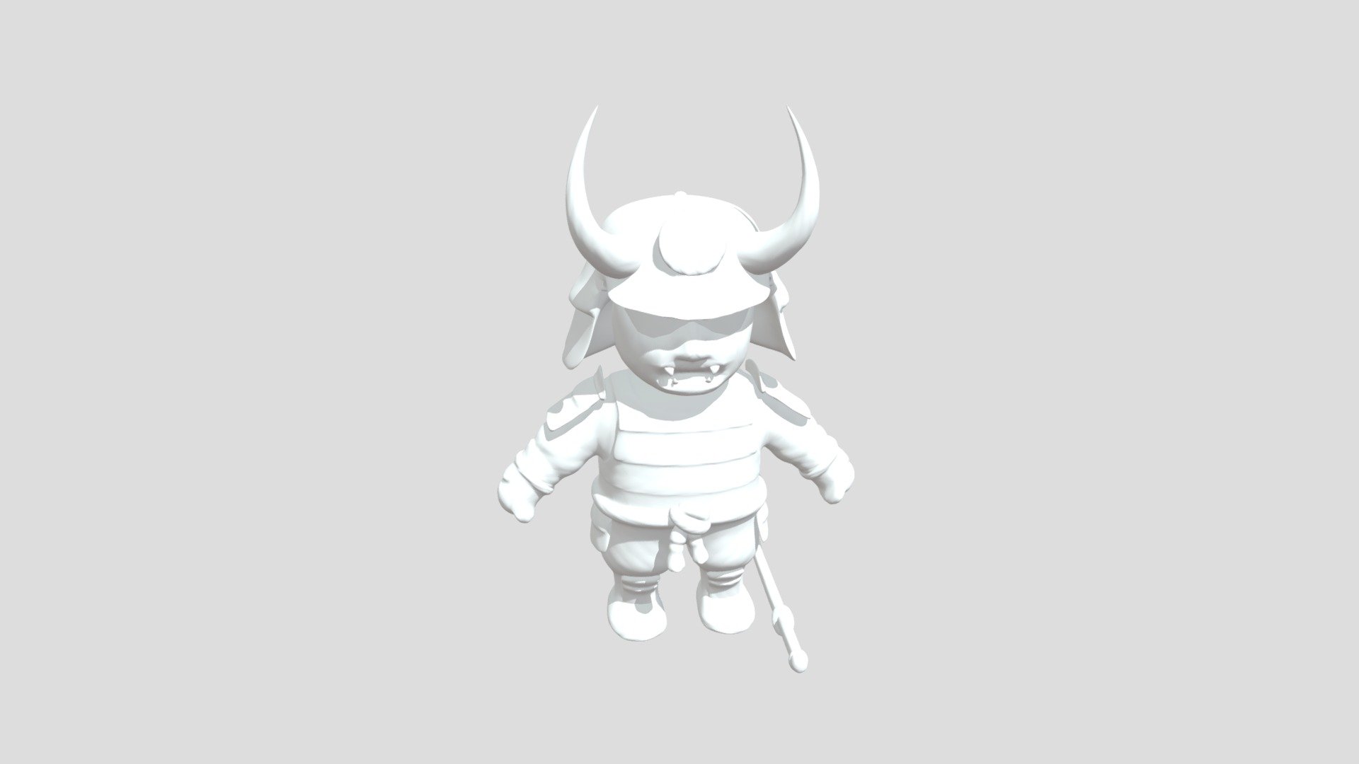 samurai - 3D model by creatorina (@radiongakak88) [a6e0f35] - Sketchfab