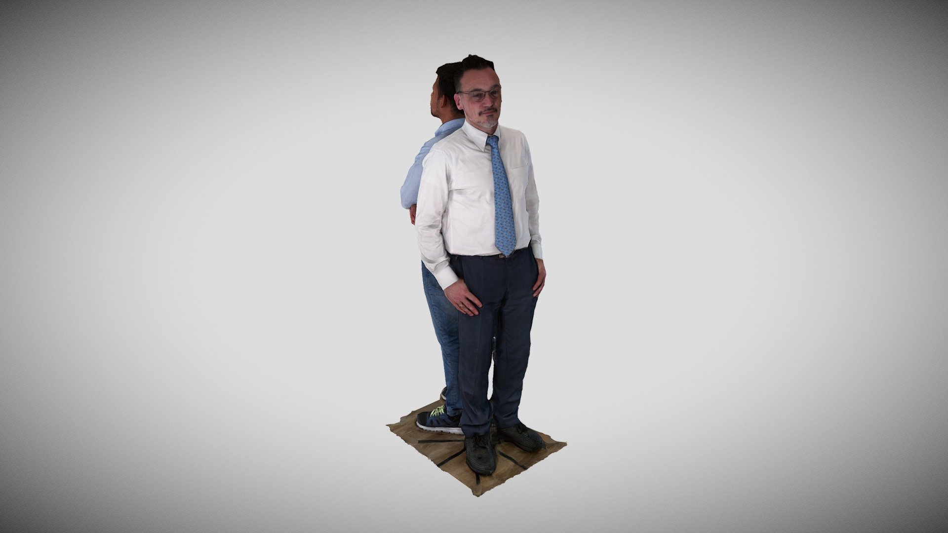 Two men 16k - 3D model by Koto3D Stephane Vogley (@sayavog) [a6e1328 ...
