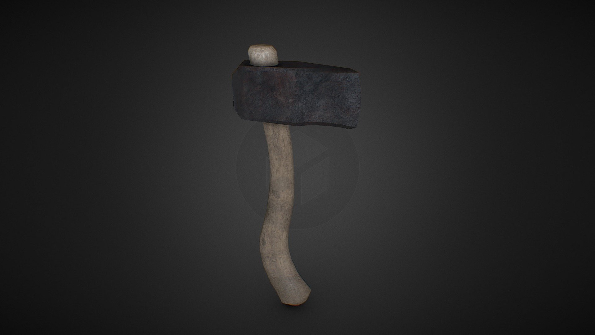 One-handed Axe 1 - 3D model by Sord (@alexandersord) [a6e22e1] - Sketchfab