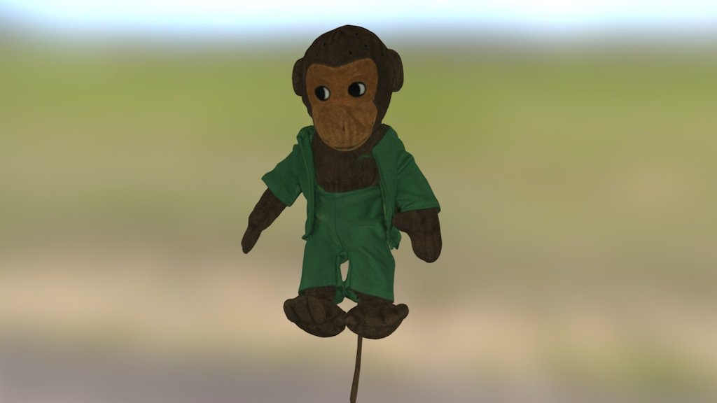 Pippi Longstocking's monkey - 3D model by Fredrik Olsson ...