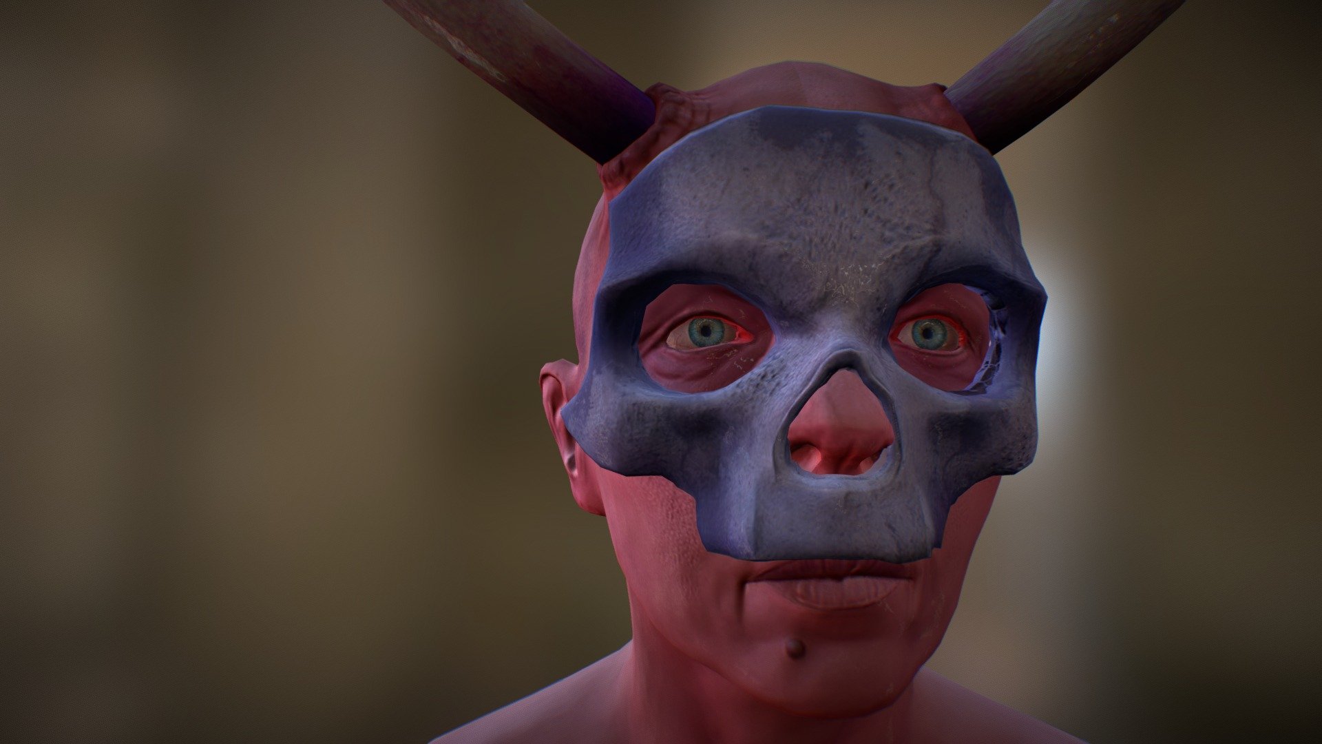 Demon Head - 3D model by jstutts [a6e6a4a] - Sketchfab