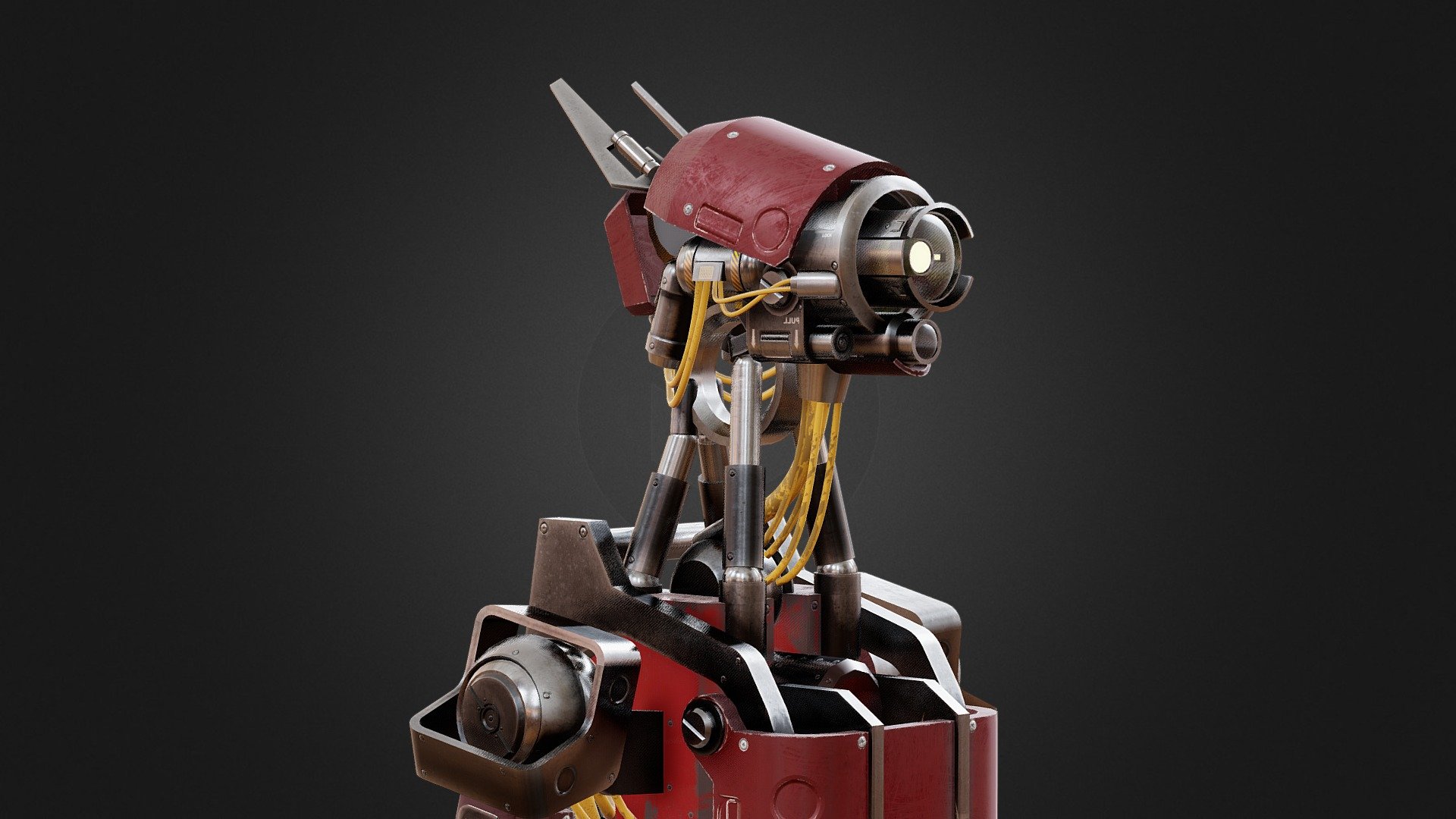 scrap robot 4k textures - Buy Royalty Free 3D model by spartan3465 ...