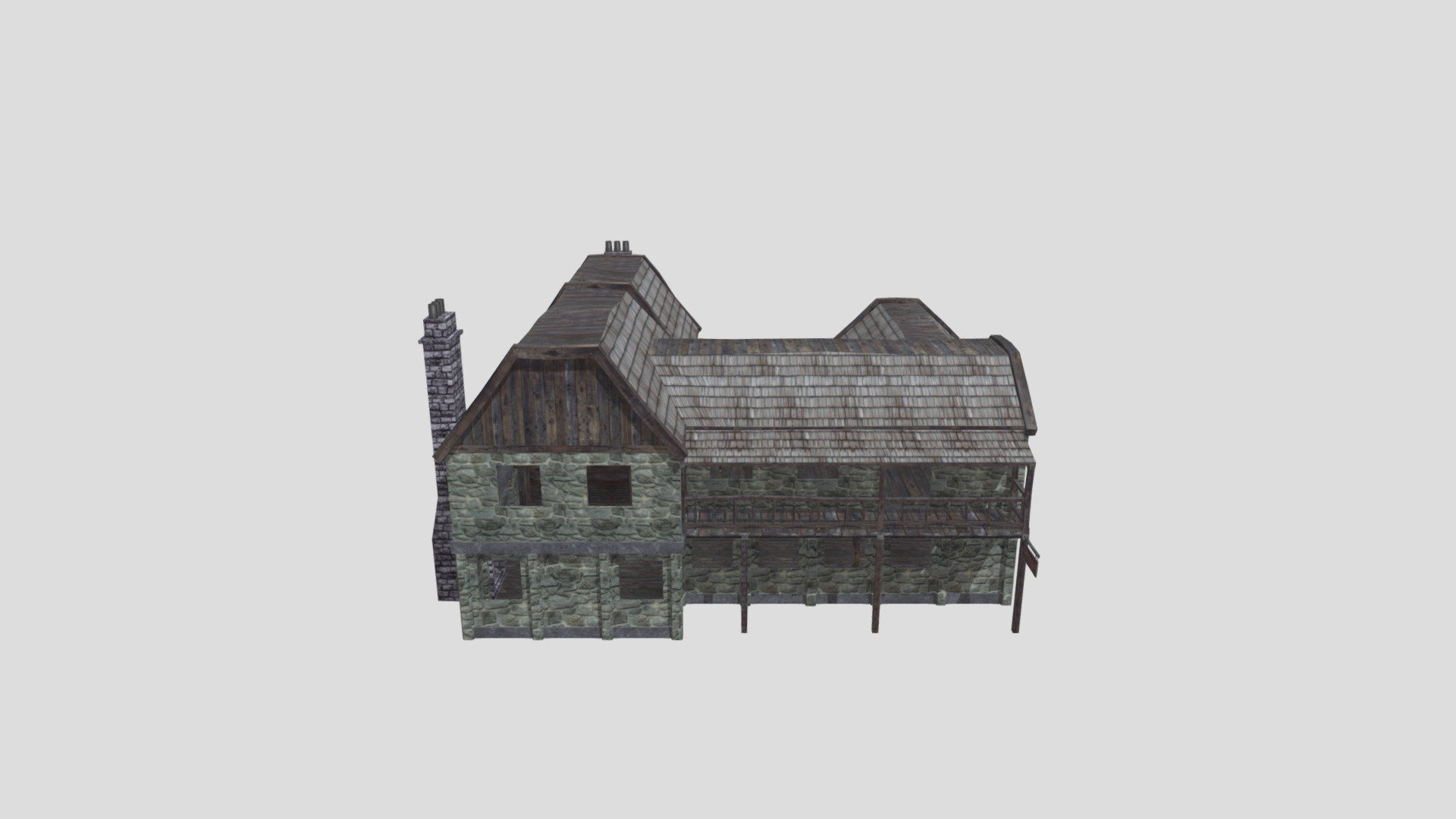 Medieval Tavern Interior - Download Free 3D model by AnyRPG [a6ec705 ...