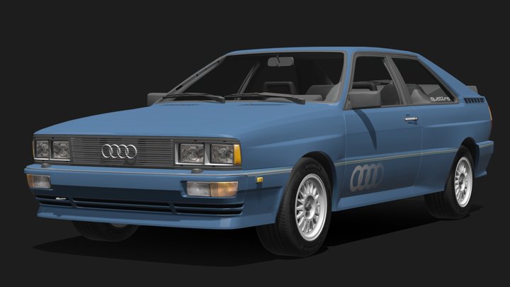 Audi-quattro-b2 3D models - Sketchfab