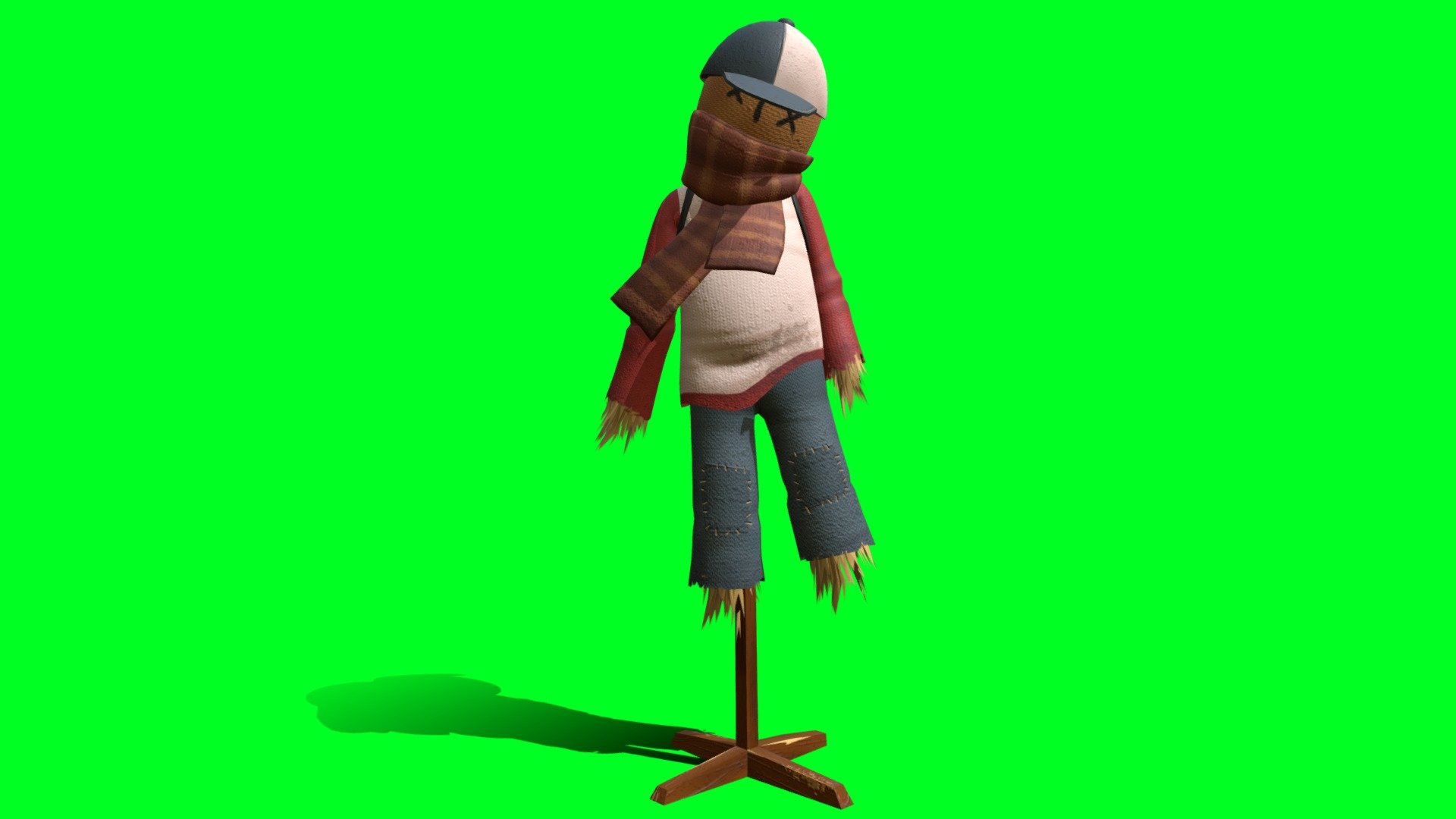 Hello Neighbor 2 Scarecrow - Download Free 3D model by irons3th ...