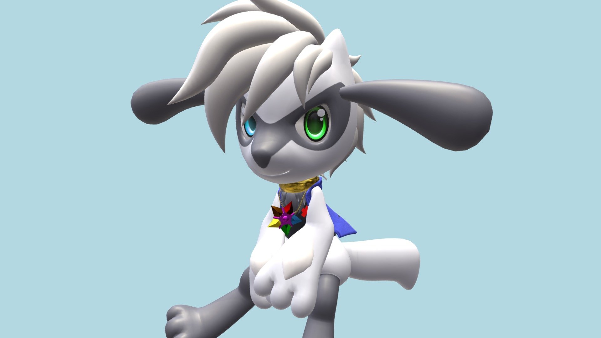 Riolu OC - Sorabros - 3D model by Lapis 3D (@lapiscandy3D) [a6f1aa7 ...