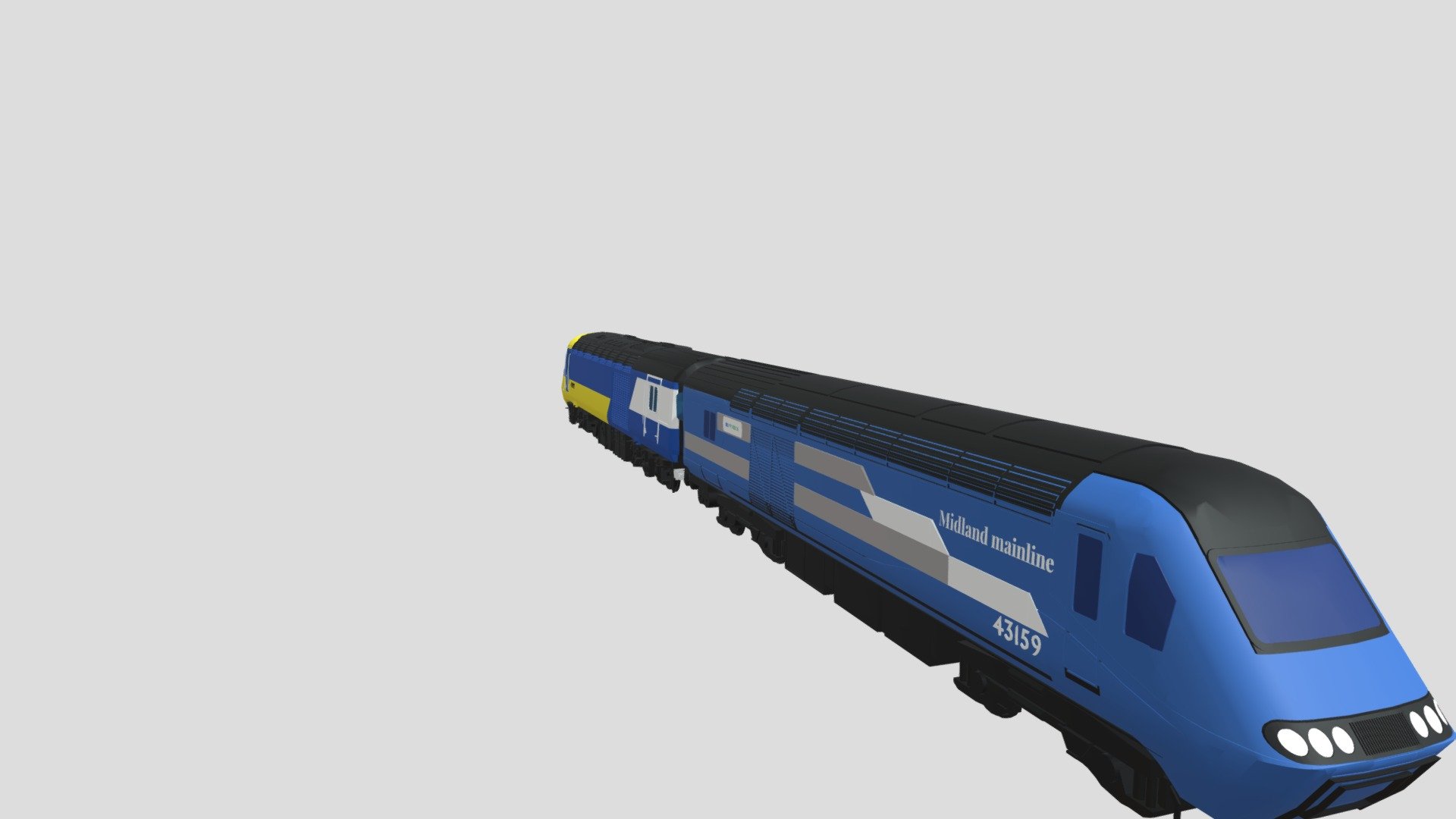 class 43 43102 & 43159 - 3D model by Postman George (@postman-george ...