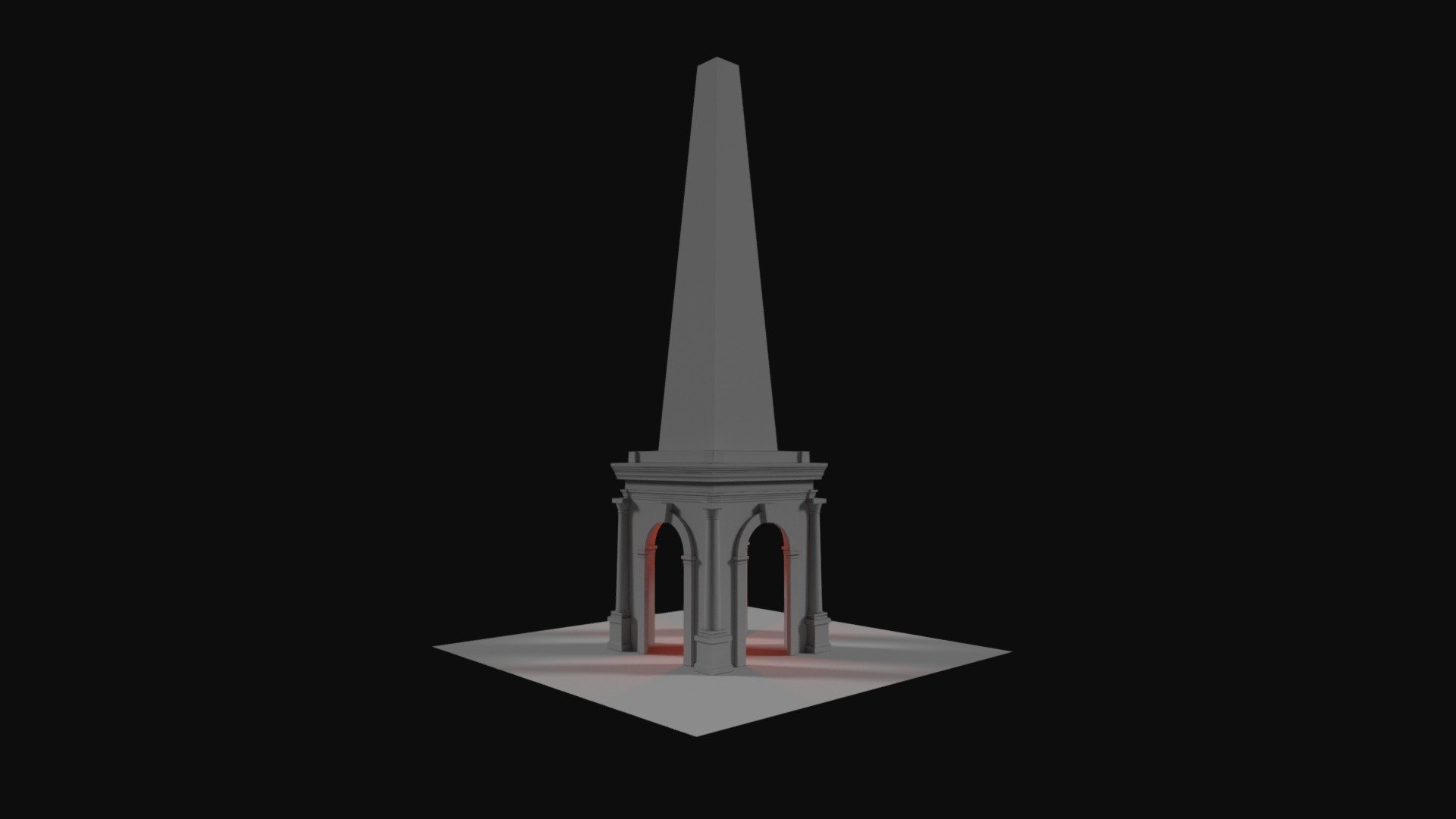 Obelisk - 3D model by salicio (@DigiPaint) [a6f4d26] - Sketchfab