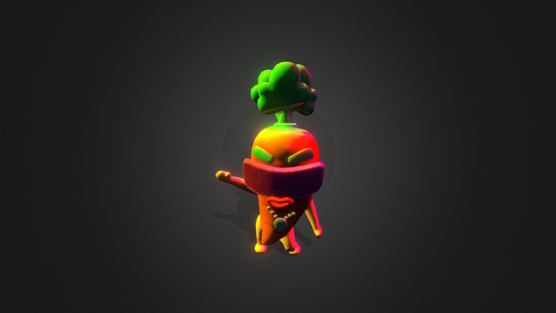 Carrot Dance 01 - 3D model by vinhvu [a6f5ee9] - Sketchfab