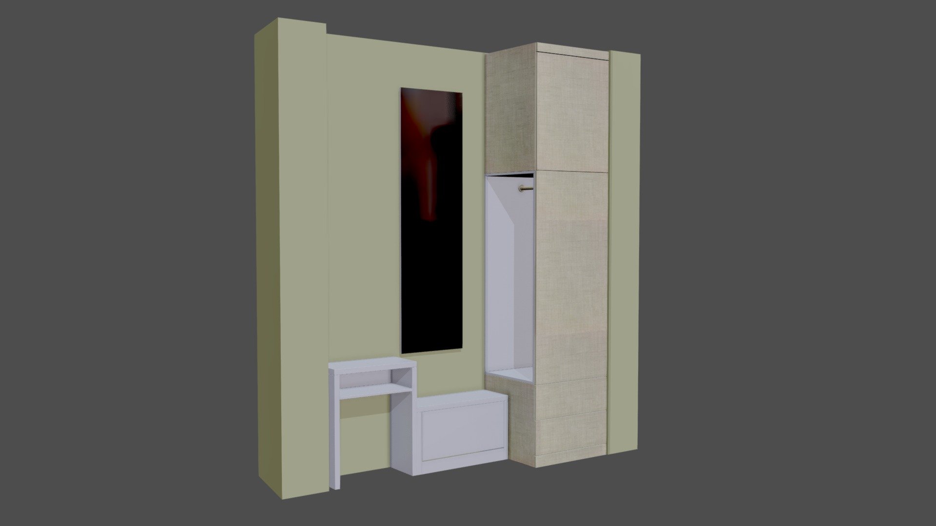 Hall2 - Download Free 3D model by carpenter [a6f8288] - Sketchfab