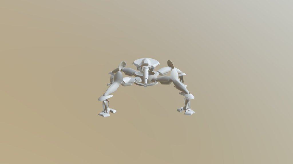 Gun Mech - 3D model by Marinero [a6fb083] - Sketchfab
