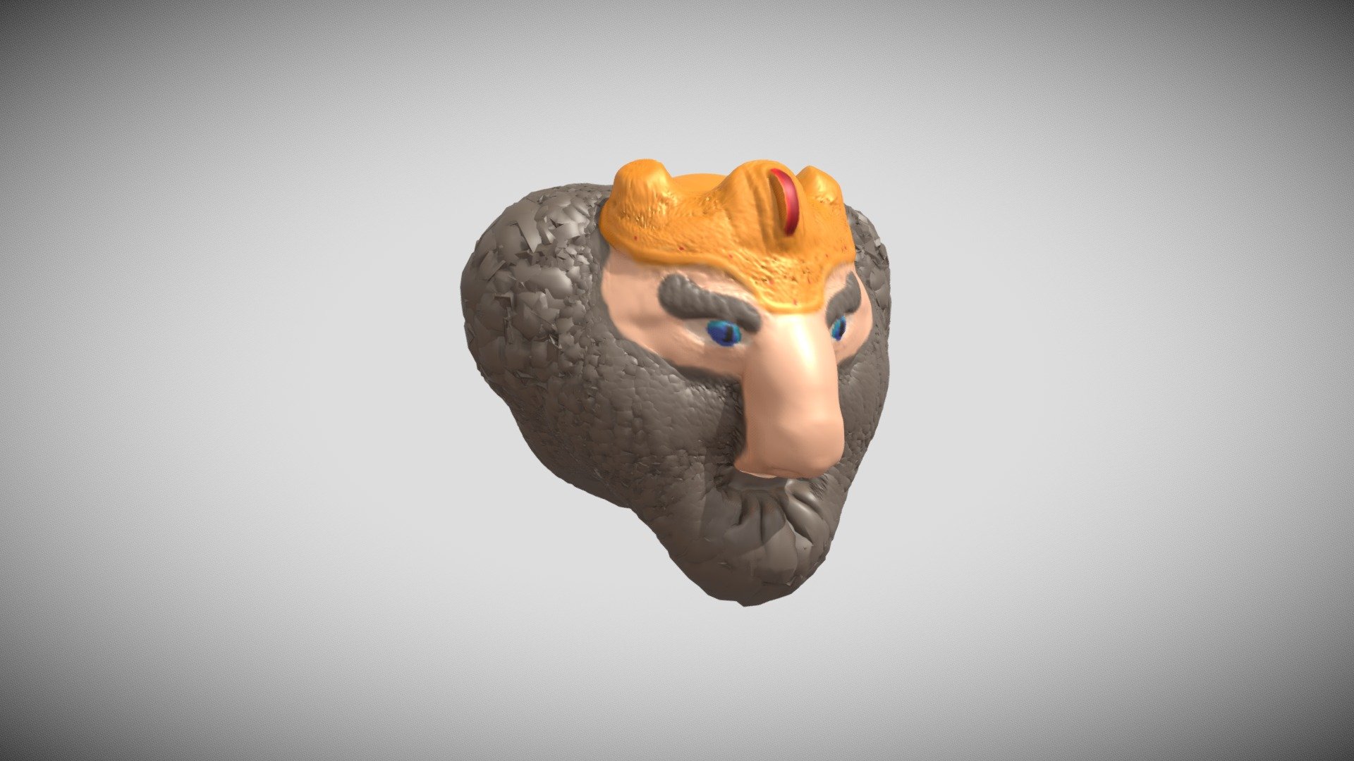 Dwarf King - Sculpt GL - Download Free 3D model by Heferum Games ...