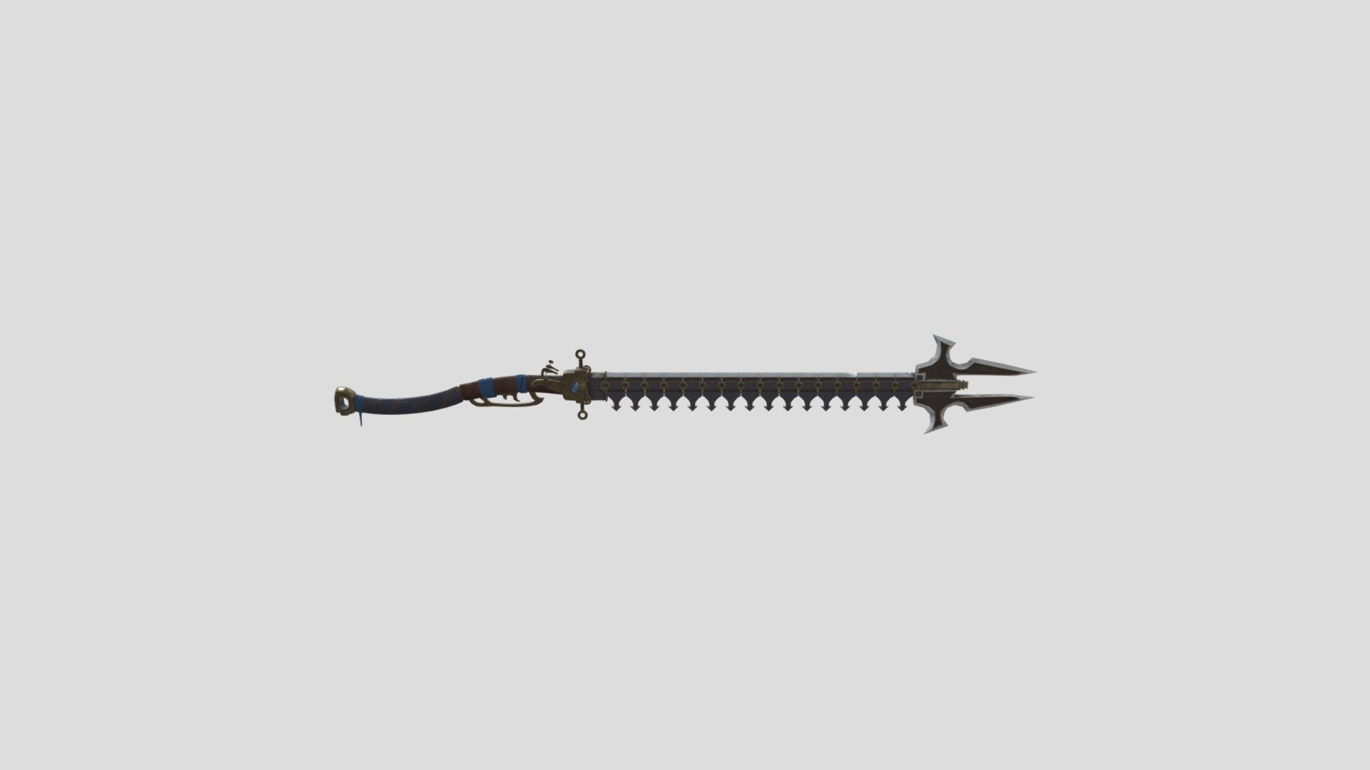 Chain Whip Rifle - 3D model by WRLackey [a6fc5b3] - Sketchfab
