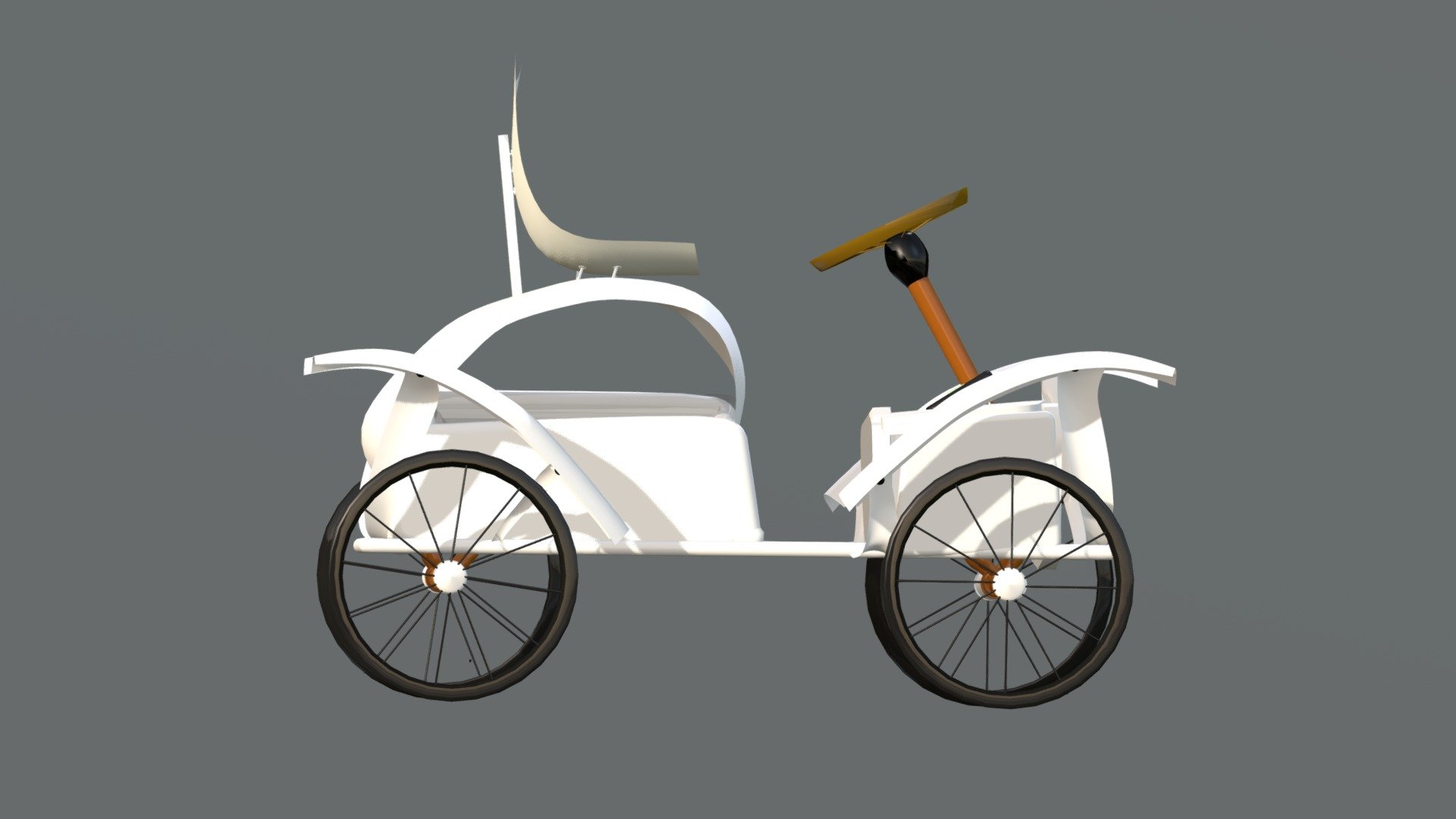 Horseless Carriage - 3D model by 0101design [a6fd505] - Sketchfab
