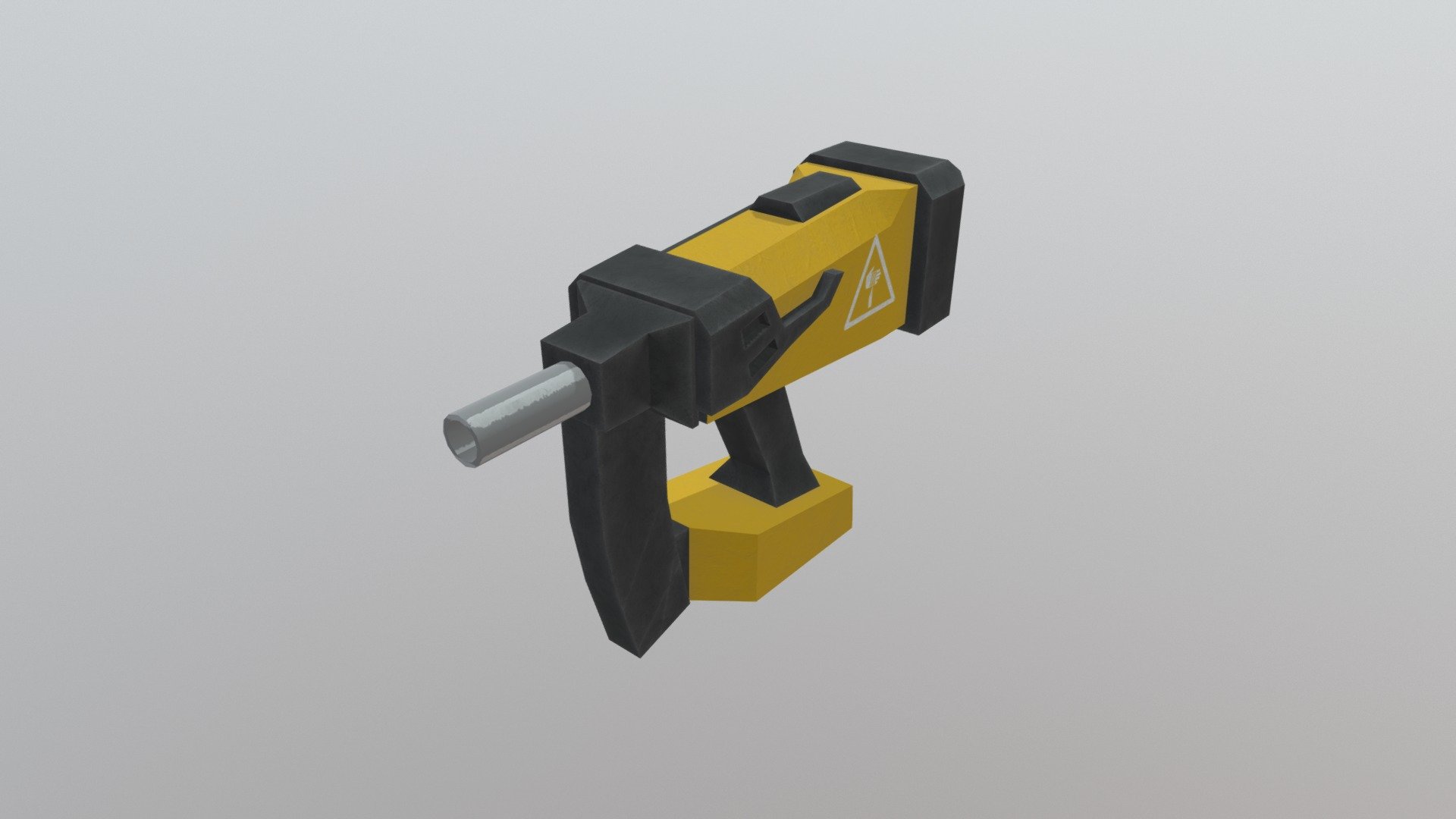 Nail Gun - 3D model by erlendbro [a6fe5ab] - Sketchfab
